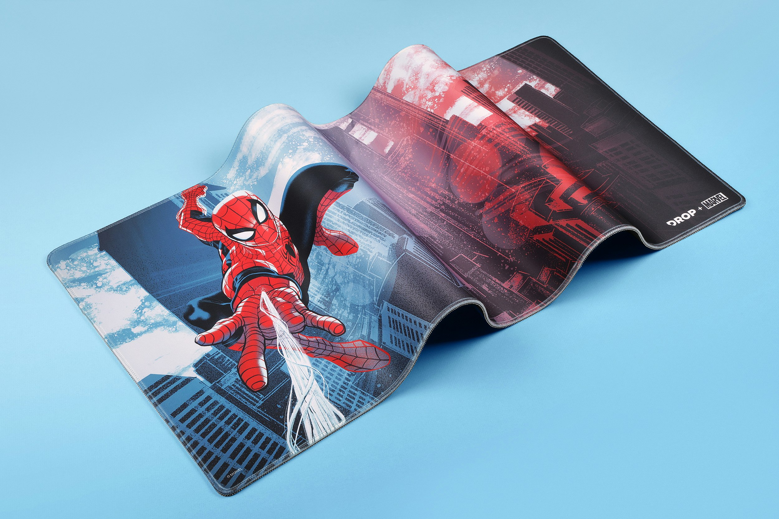 Drop + Marvel Spider-Man Pursuit Desk Mat | Mechanical Keyboards | Desk ...