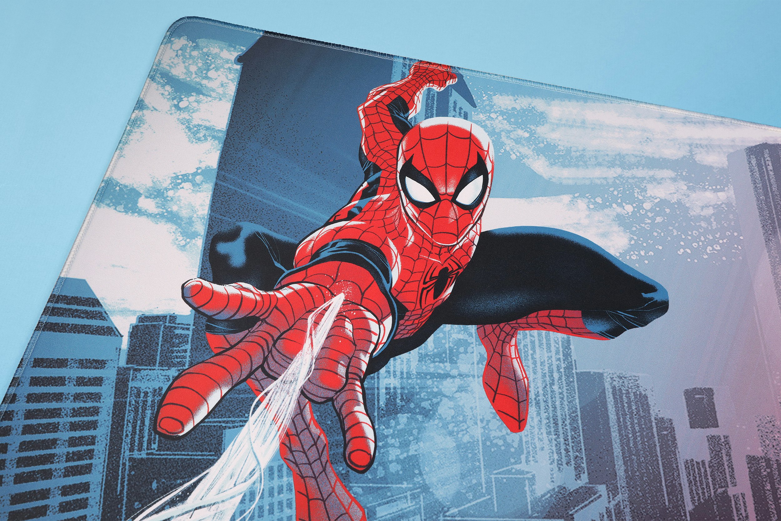 Drop + Marvel Spider-Man Pursuit Desk Mat | Mechanical Keyboards | Desk ...