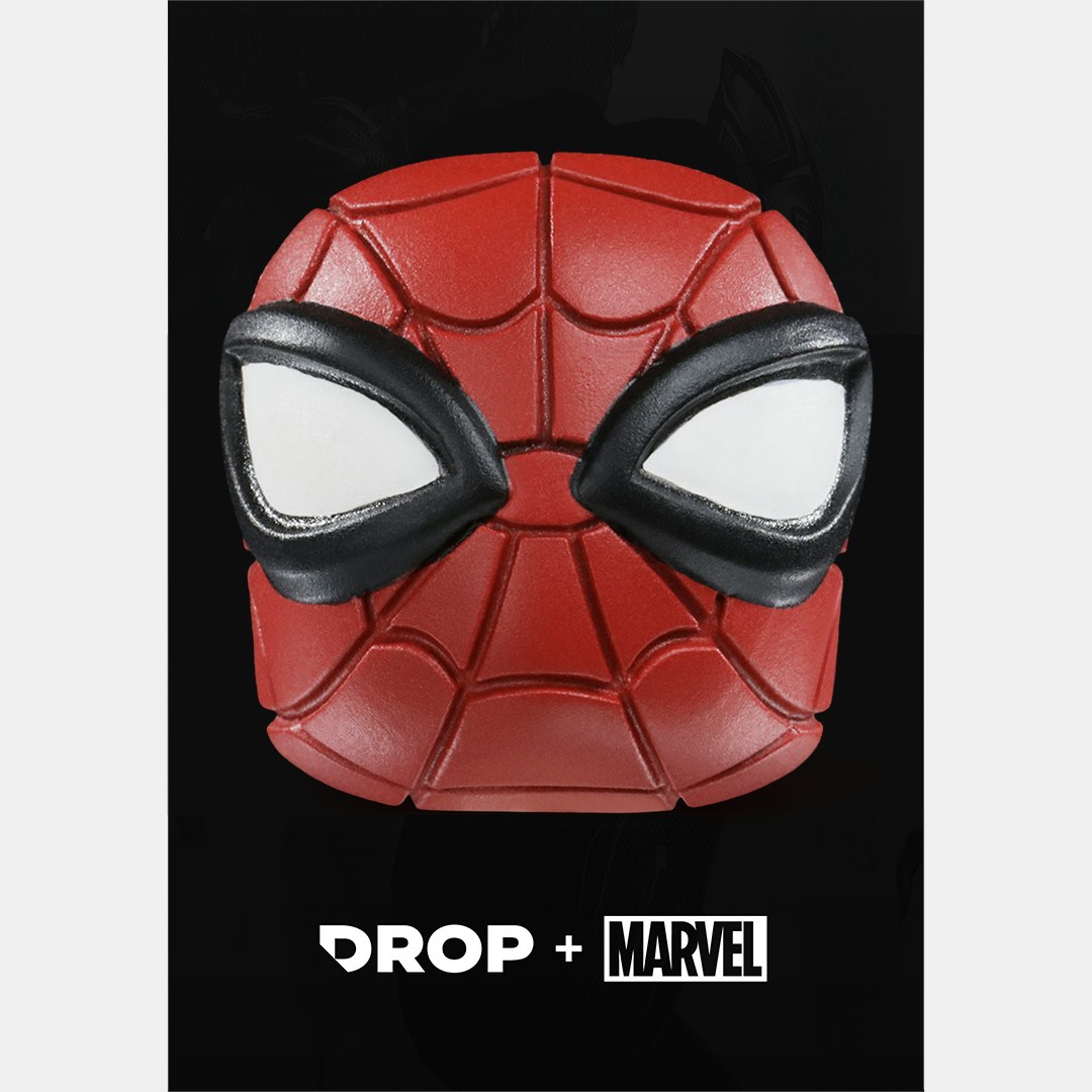 Drop + Marvel Spider-Mask Artisan Keycap | Mechanical Keyboards ...