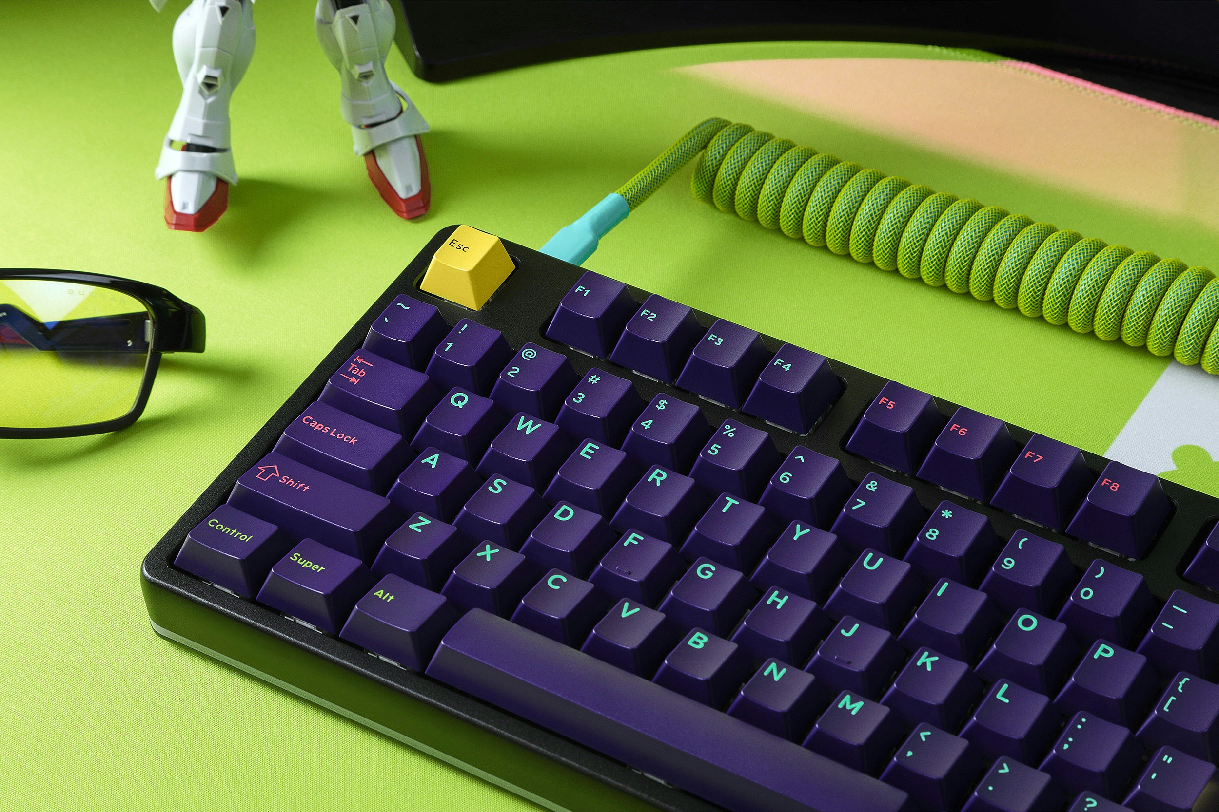 Drop + MiTo DCX Cyber Keycap Set | Mechanical Keyboards | Keycaps ...