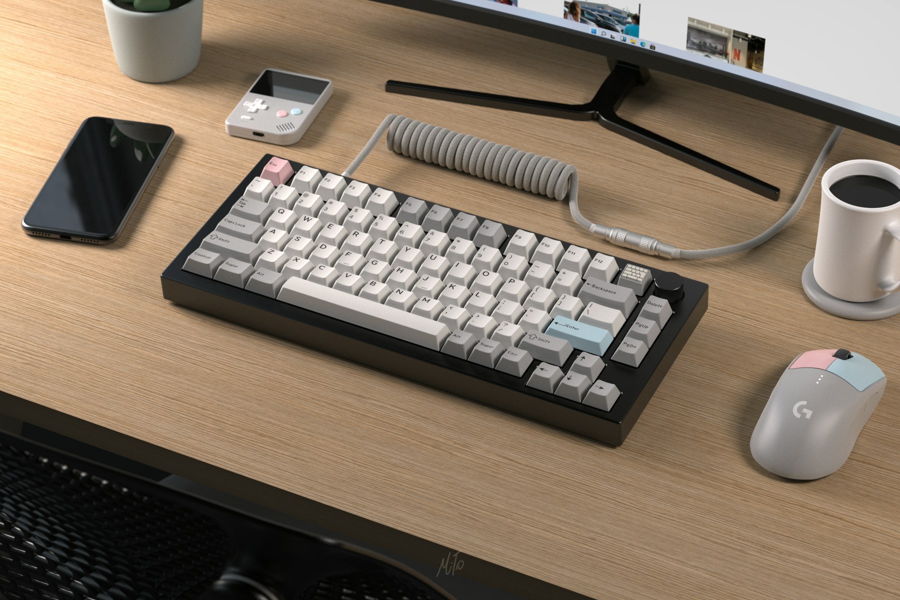 Drop + MiTo DCX Sleeper Keycap Set - Base Kit | Mechanical Keyboards ...
