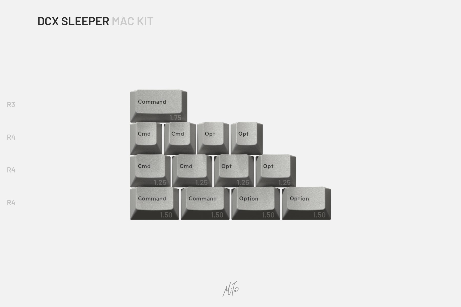 Drop + MiTo DCX Sleeper Keycap Set | Mechanical Keyboards | Keycaps ...