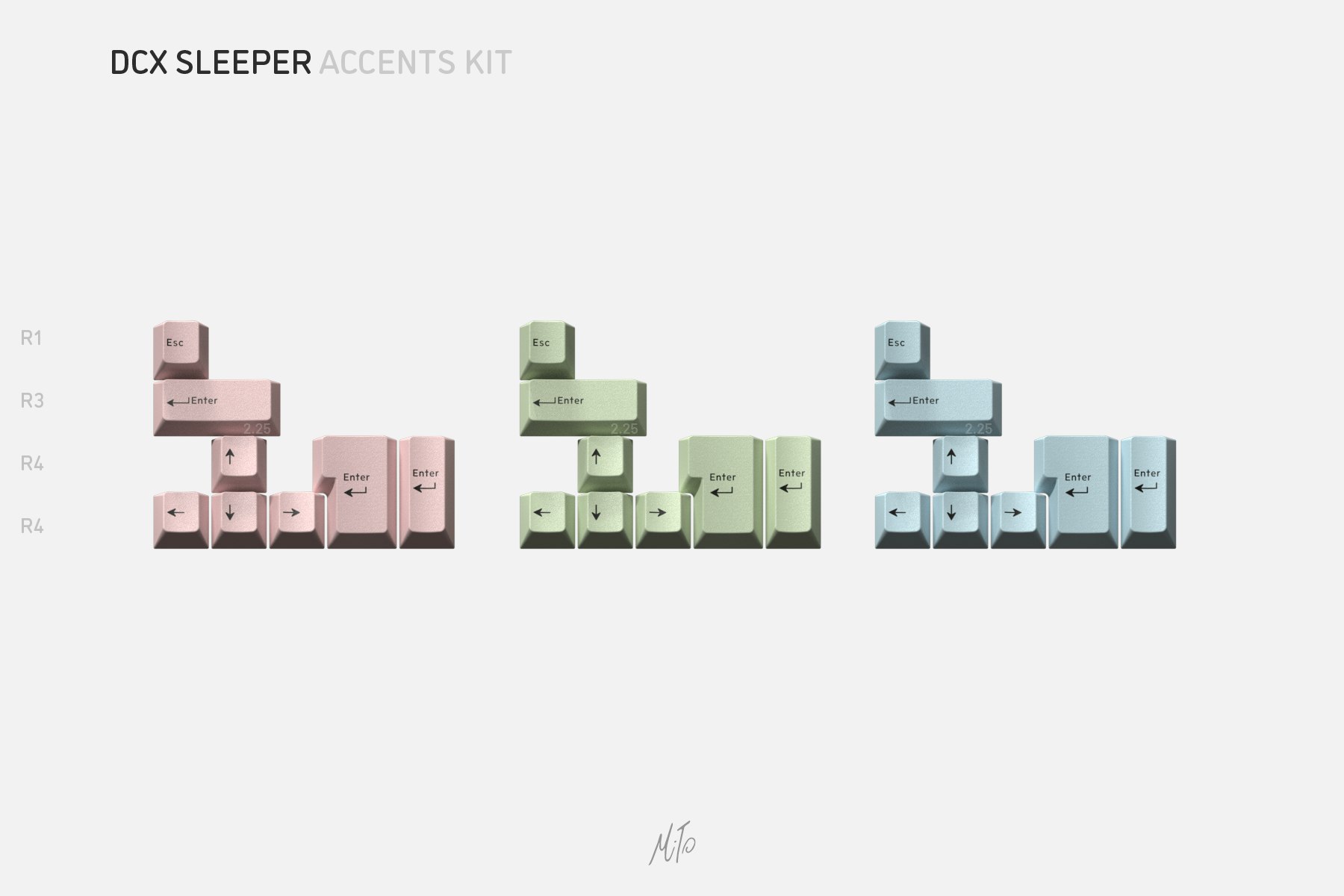 Drop + MiTo DCX Sleeper Keycap Set | Mechanical Keyboards | Keycaps ...