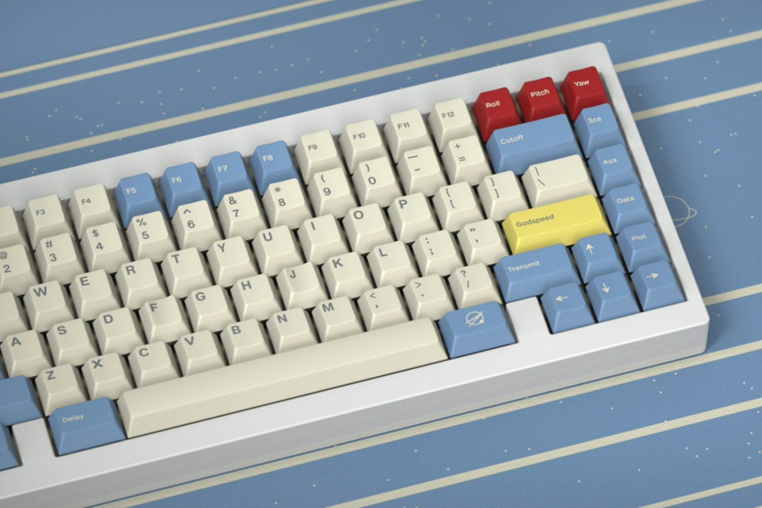 Drop + MiTo GMK Godspeed Custom Keycap Set | Mechanical Keyboards ...