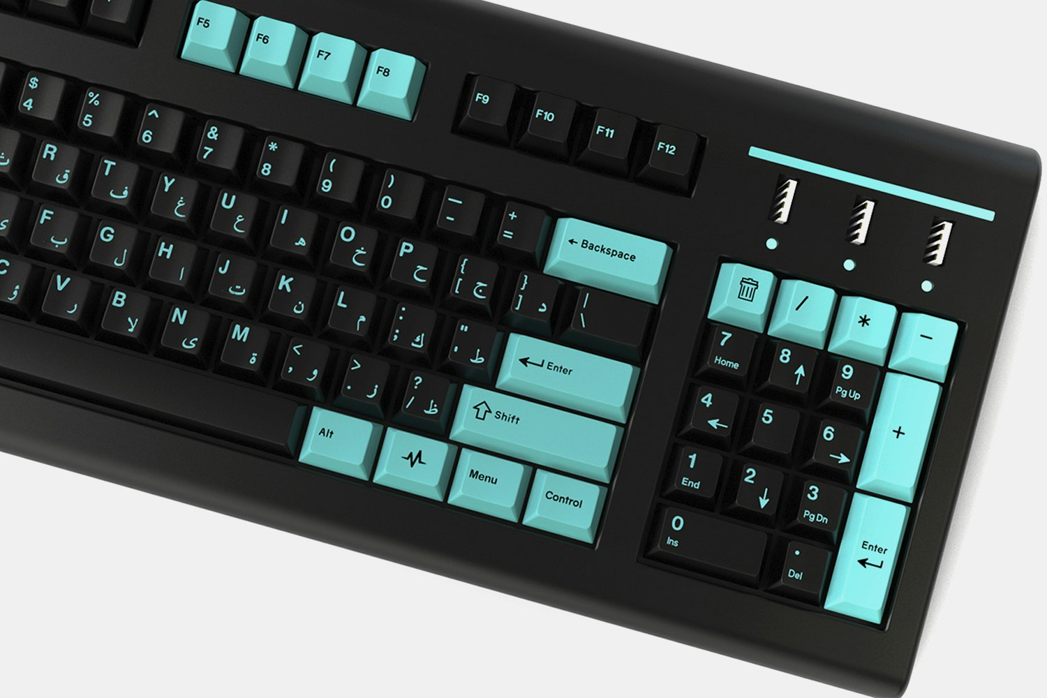 Drop + MiTo GMK Pulse Custom Keycap Set | Doubleshot ABS Custom Keycaps