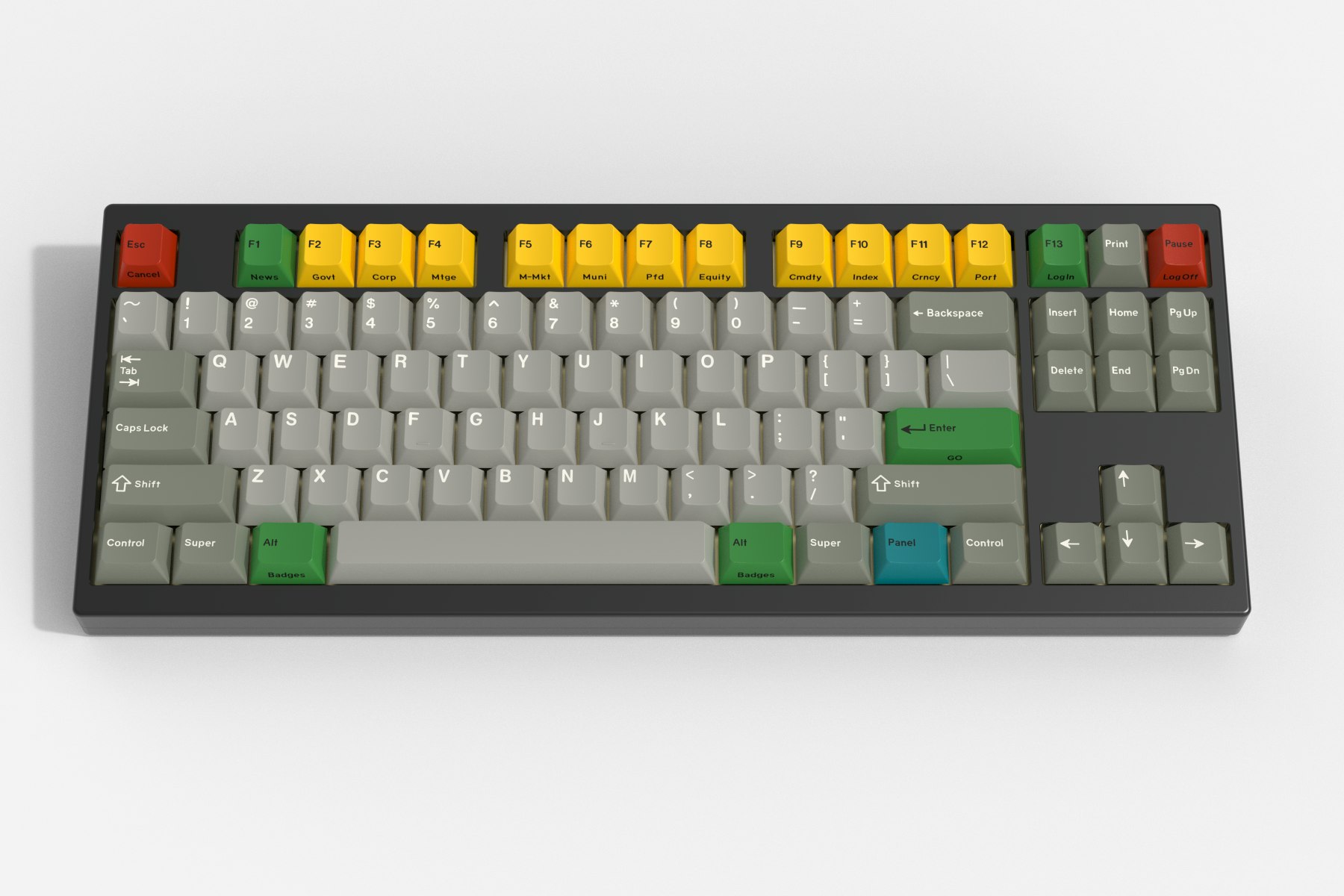 Drop + MiTo GMK Trader Custom Keycap Set | Cherry Profile Keycaps