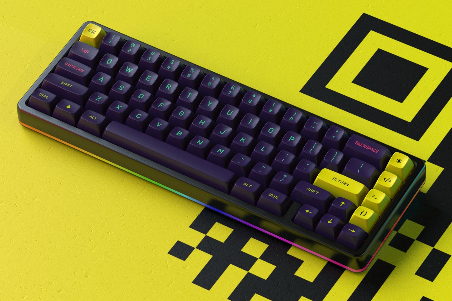 Drop + MiTo MT3 Cyber Custom Keycap Set | Mechanical Keyboards ...