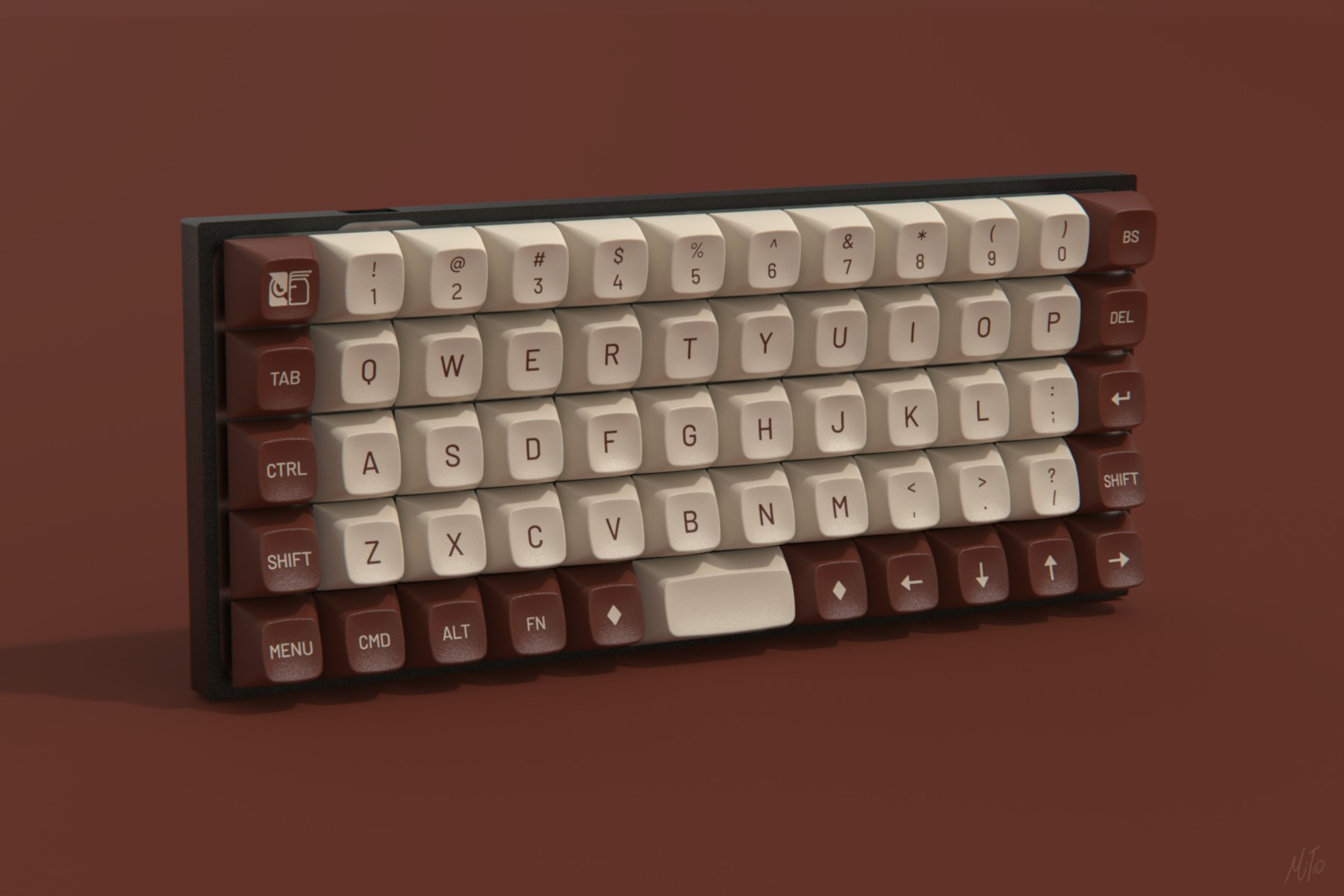 Drop + MiTo MT3 Noctua Keycap Set | Mechanical Keyboards | Keycaps ...