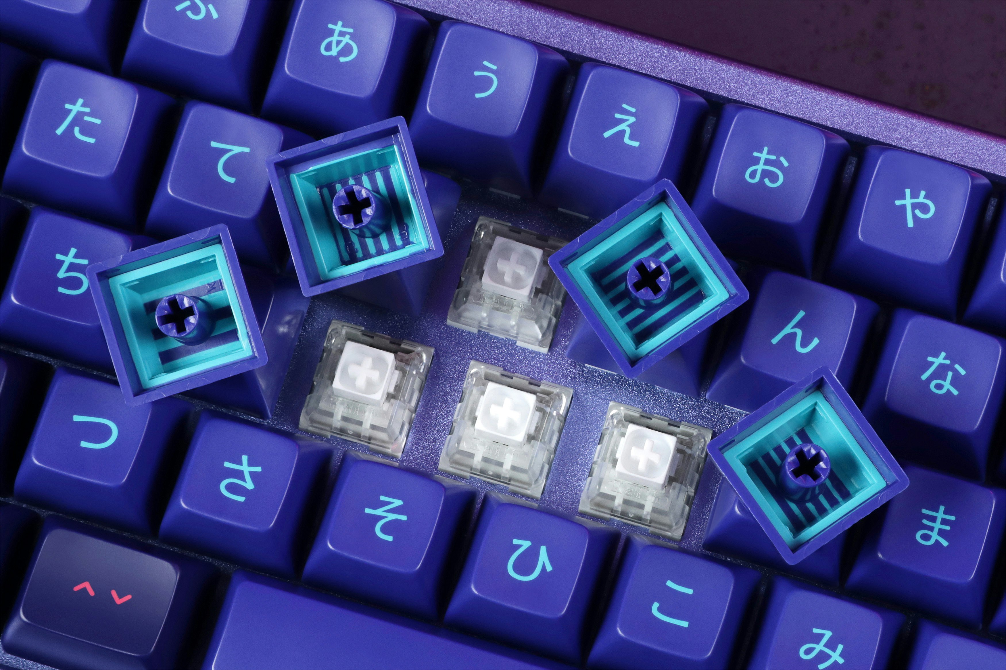 Drop + MiTo SA Laser Custom Keycap Set - Synthwave M170 | Mechanical ...