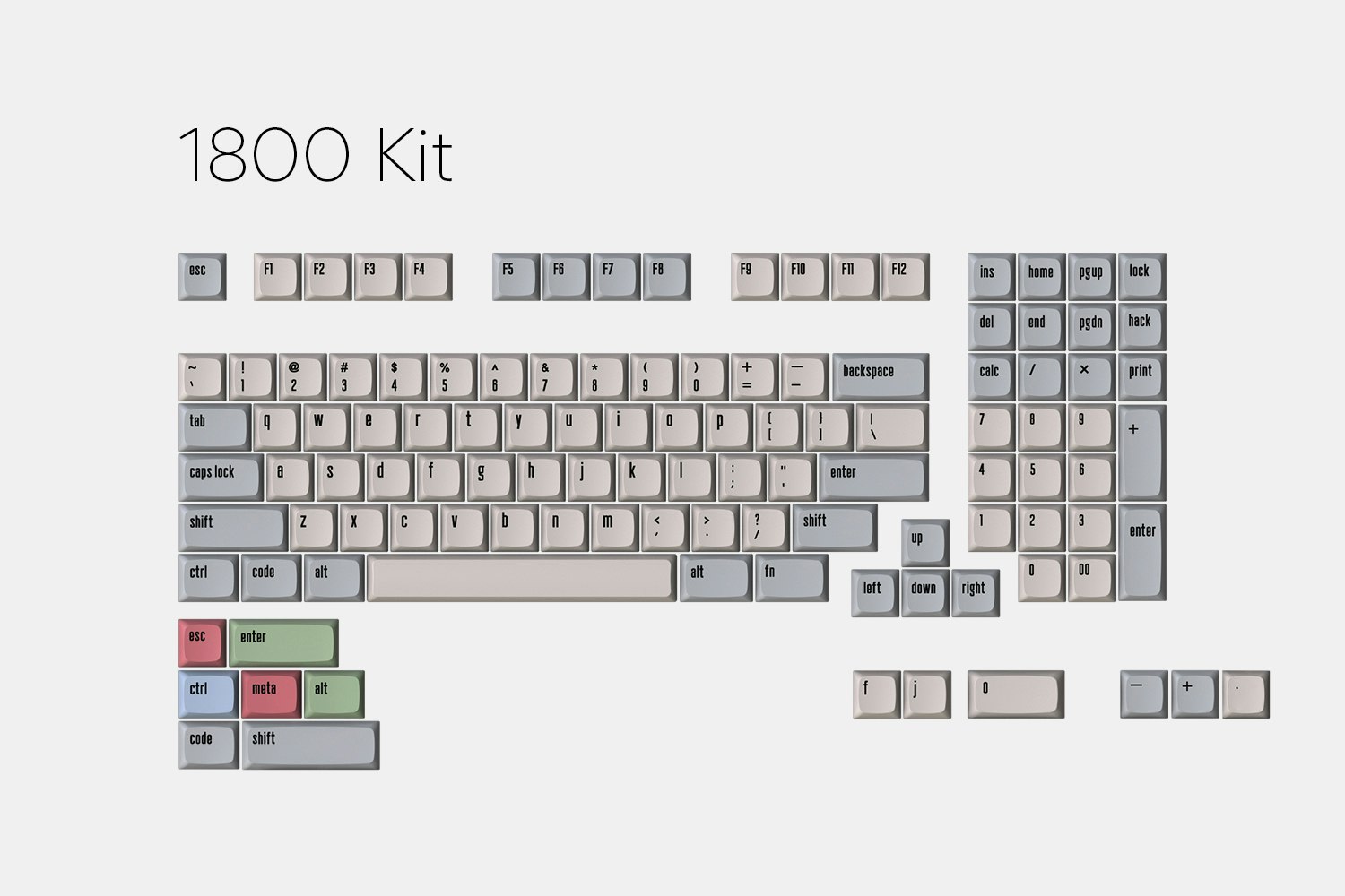 Drop + MiTo XDA Canvas Keycap Set | Mechanical Keyboards | Keycaps ...