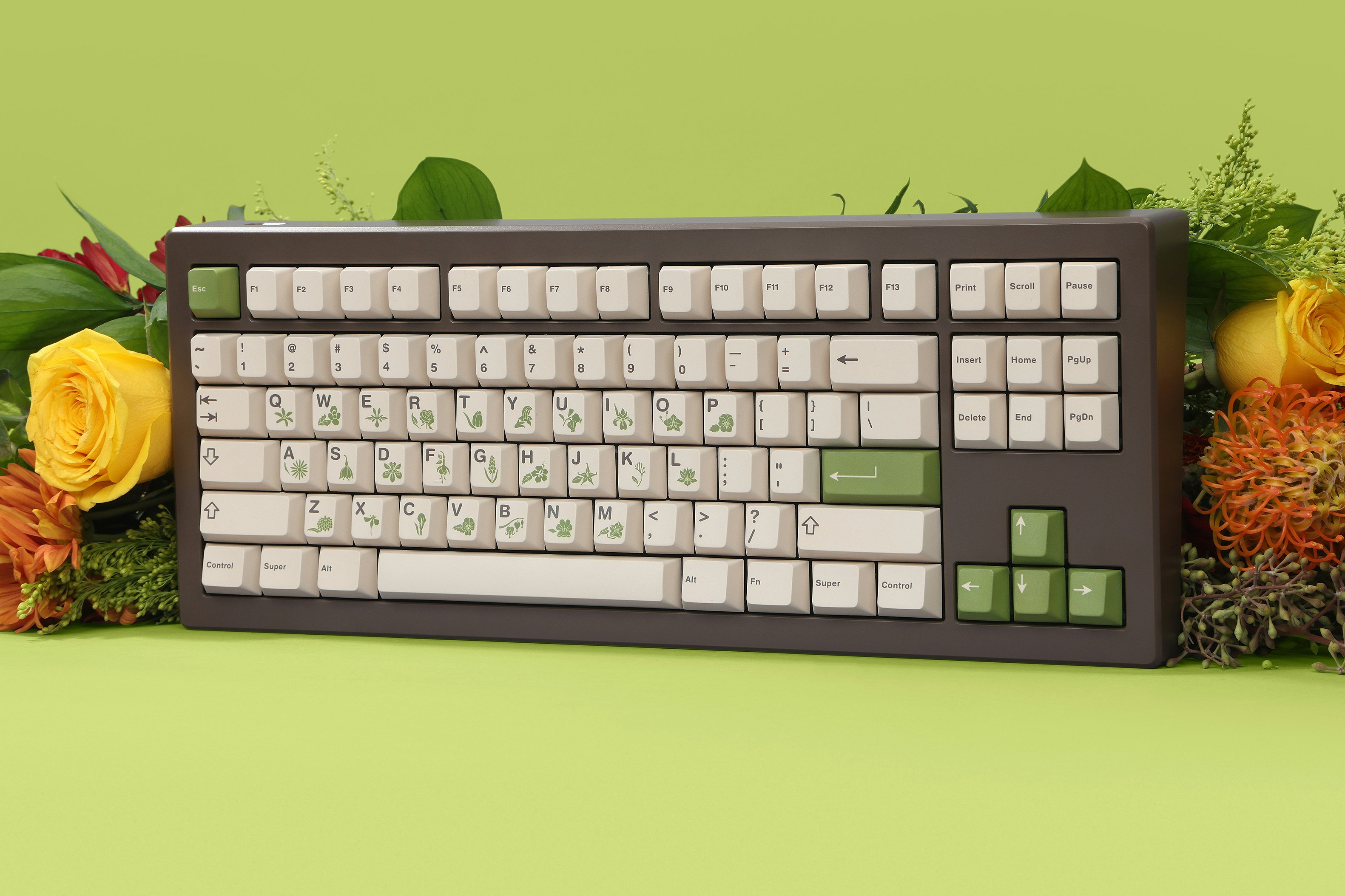 Drop + Mr. Bingo DCD Flower Journal Keycap Set | Mechanical Keyboards ...