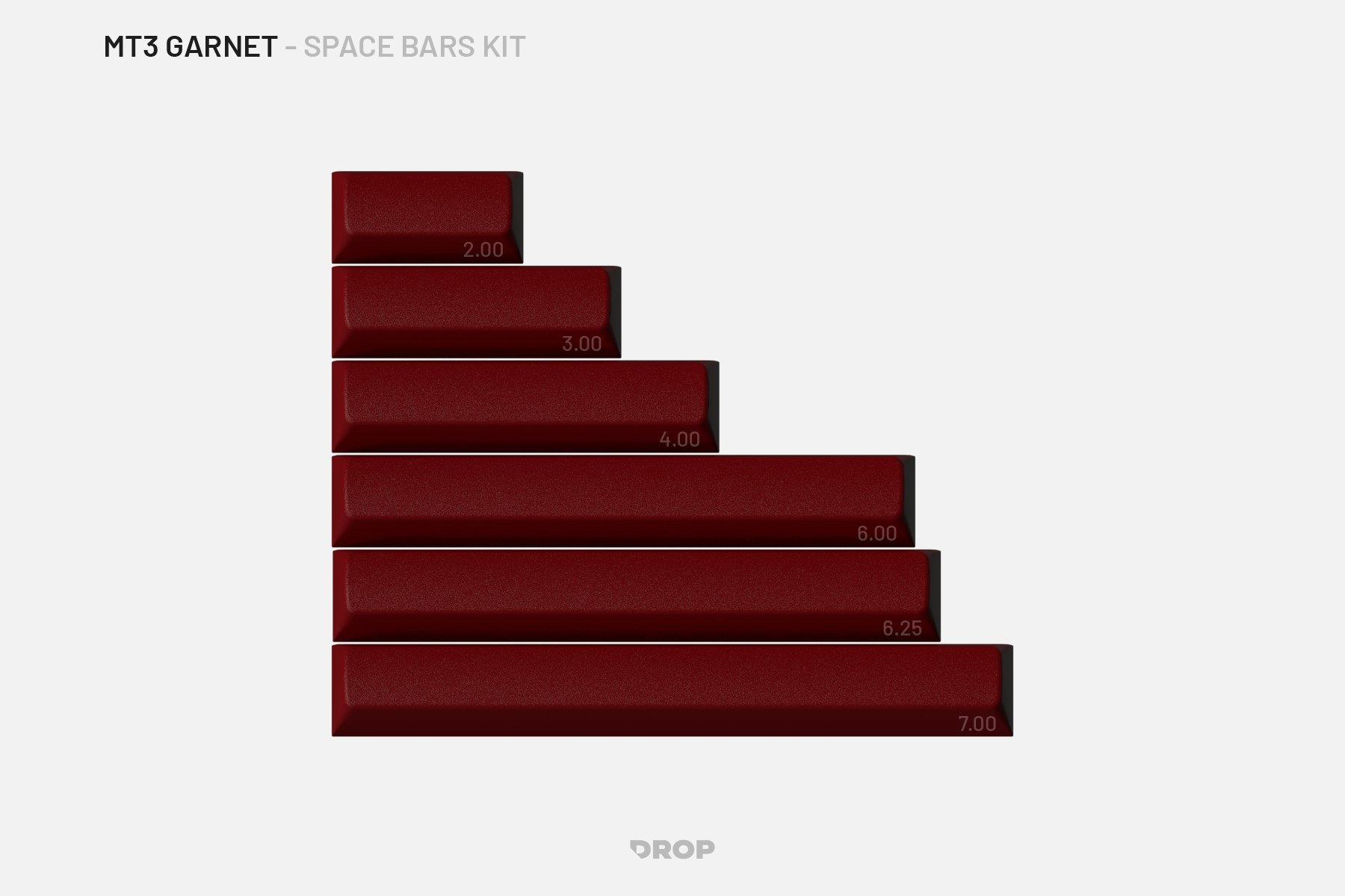 Drop MT3 Garnet Keycap Set | Mechanical Keyboards | Keycaps | Custom ...