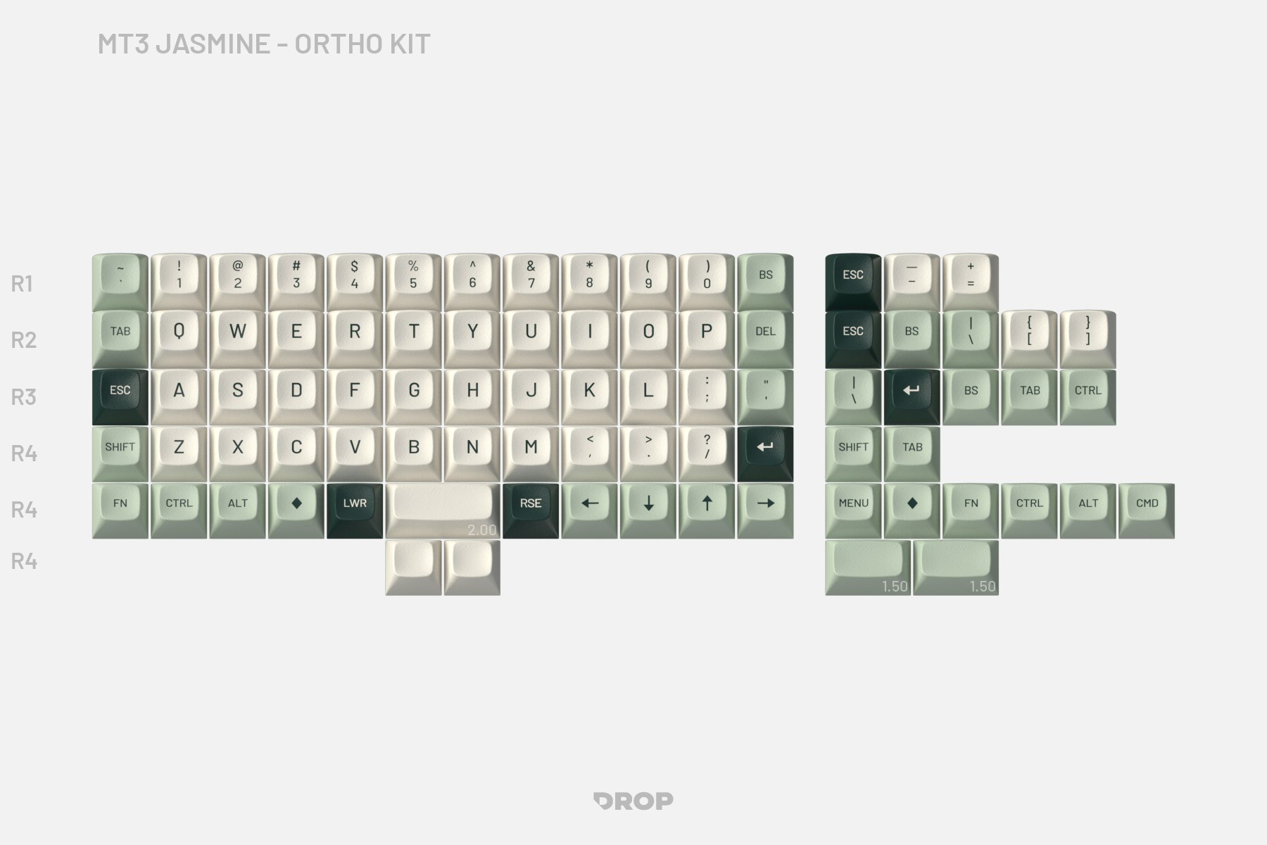 MT3 Profile Keycaps | Drop