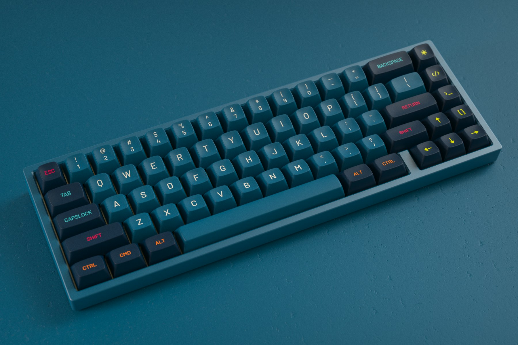 Drop MT3 Solarized Dark Keycap Set | Mechanical Keyboards | Keycaps ...
