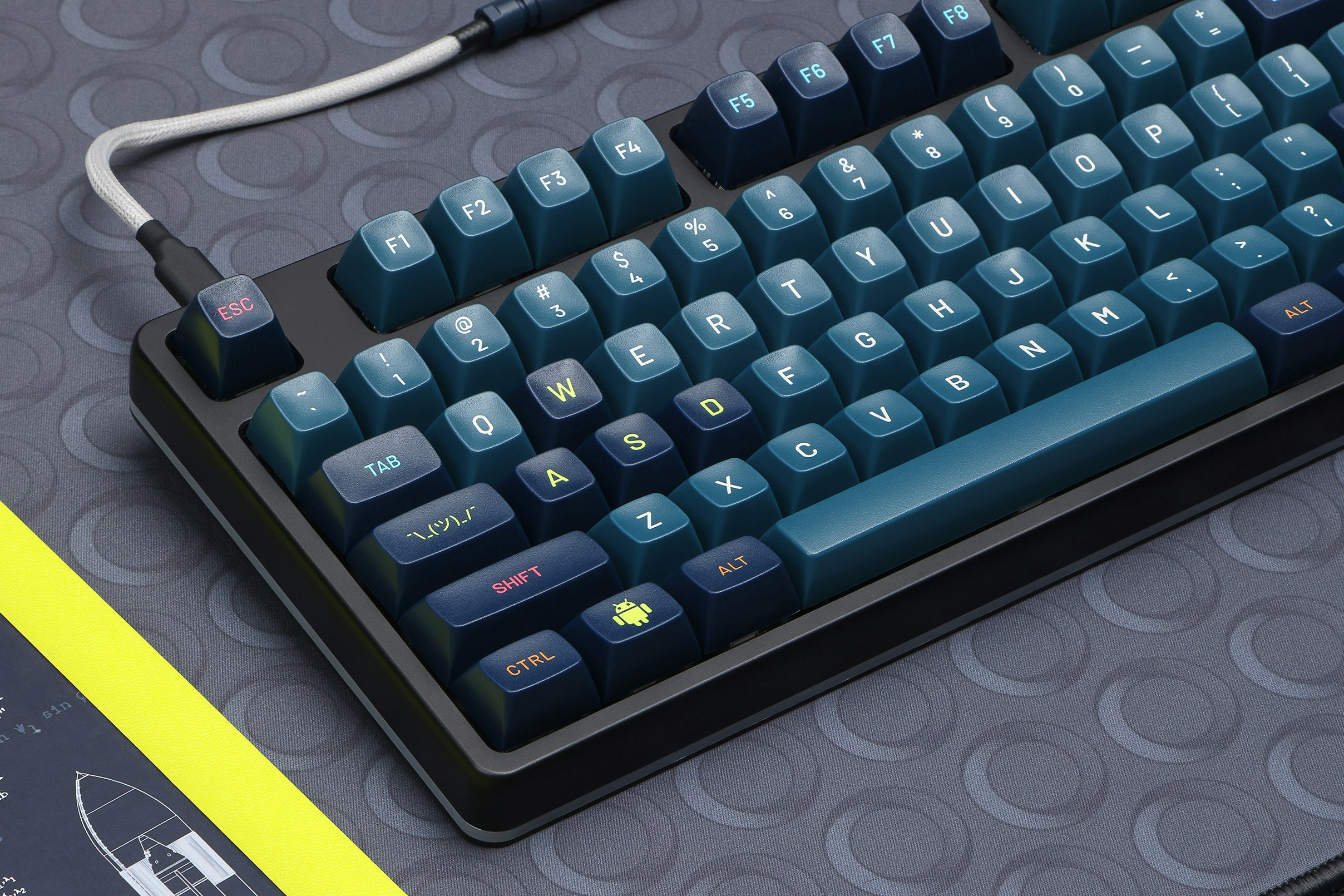 Drop MT3 Solarized Dark Keycap Set - Classic Base | Mechanical ...