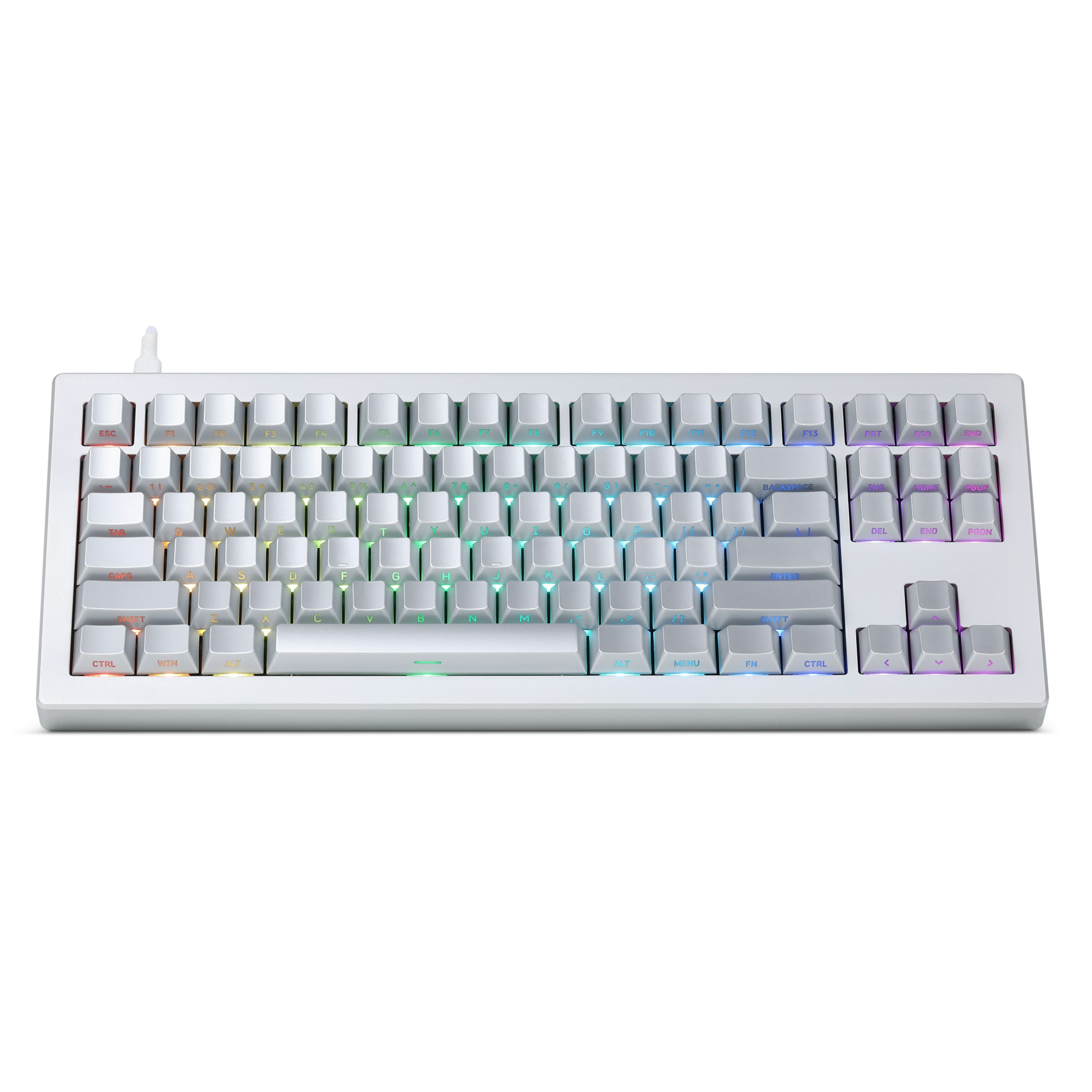 Silver Fully-Built Keyboards | Drop