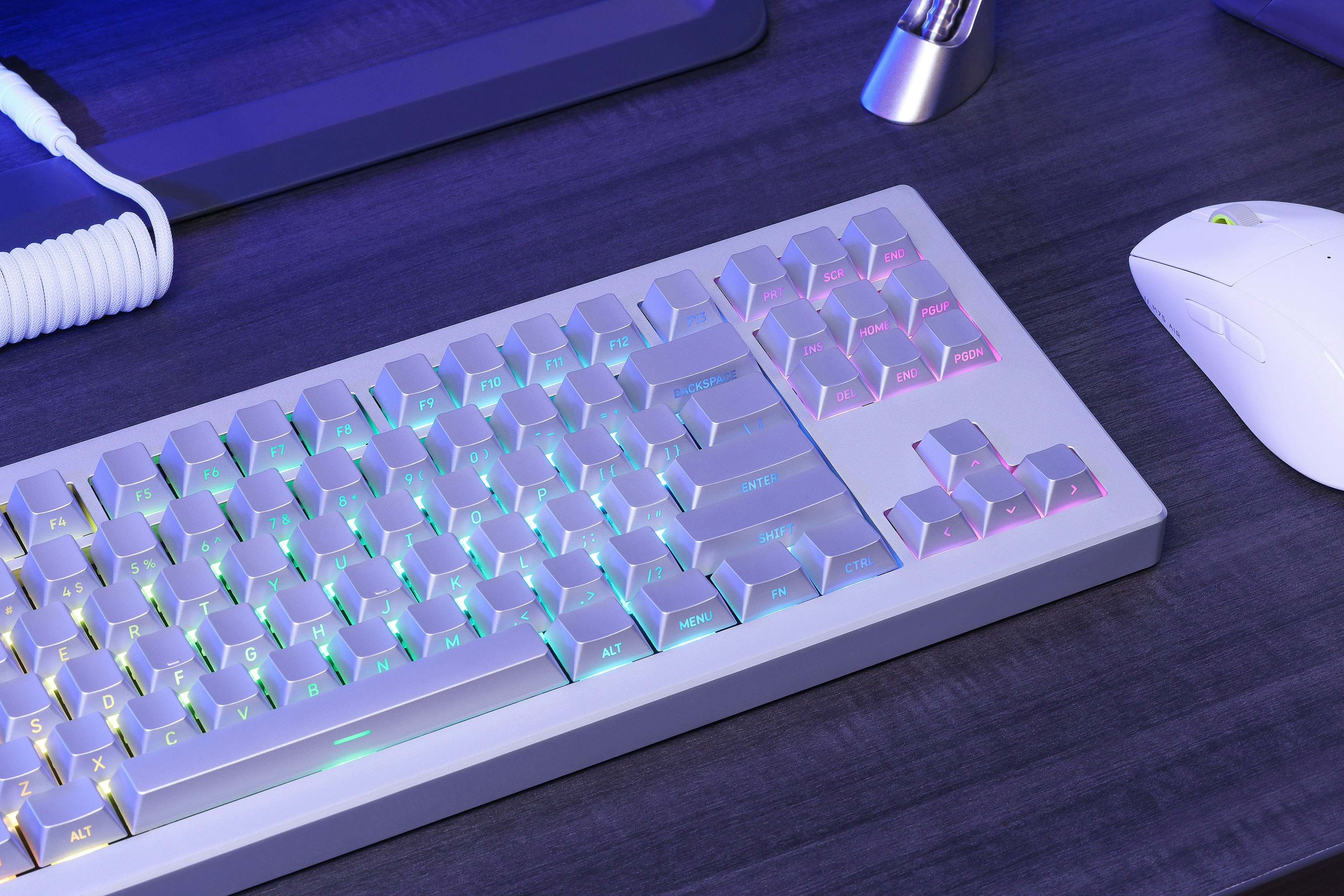 Drop Paragon Series Silver Keyboard | Mechanical Keyboards | TKL ...