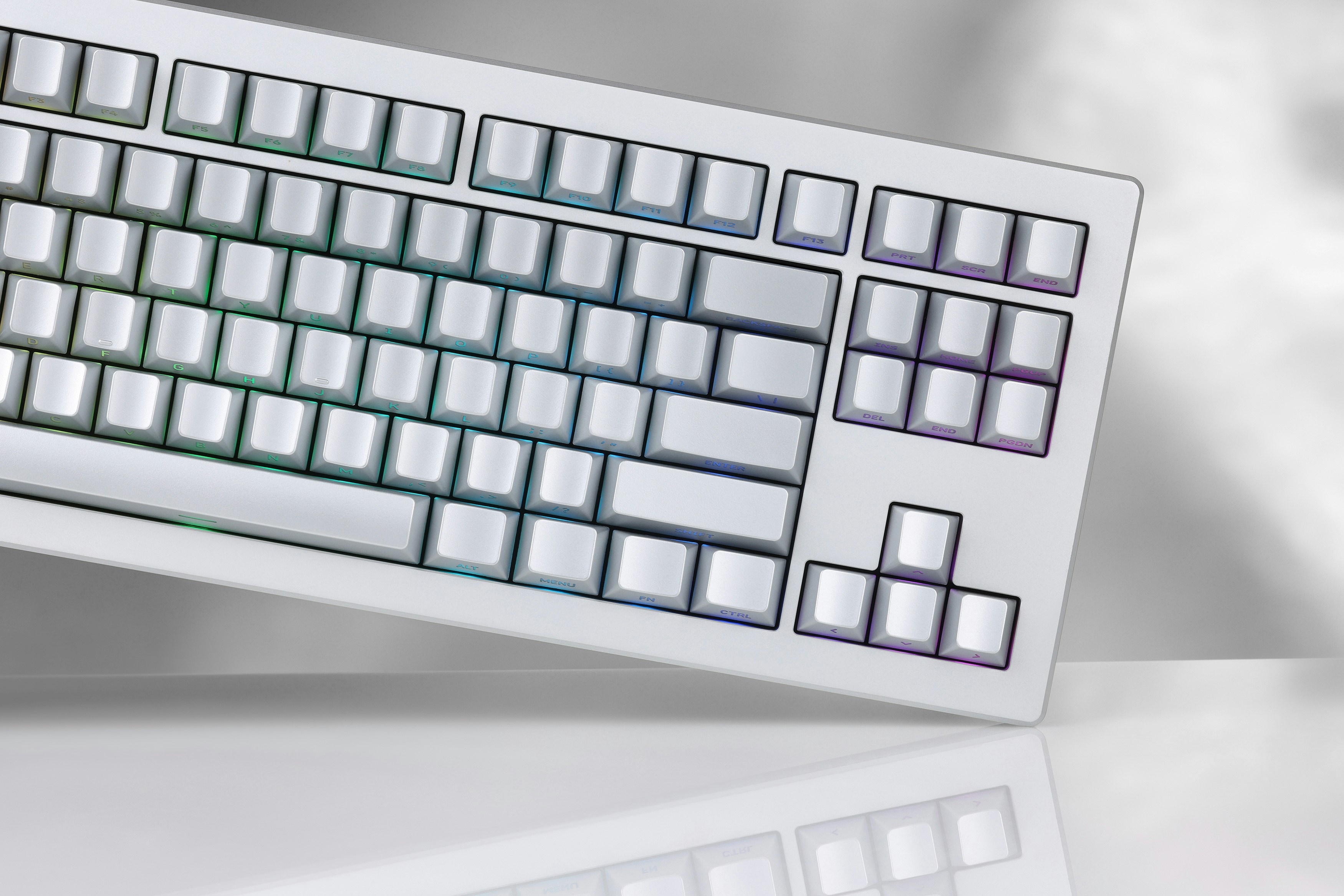 Drop Paragon Series Silver Keyboard | Mechanical Keyboards | TKL ...