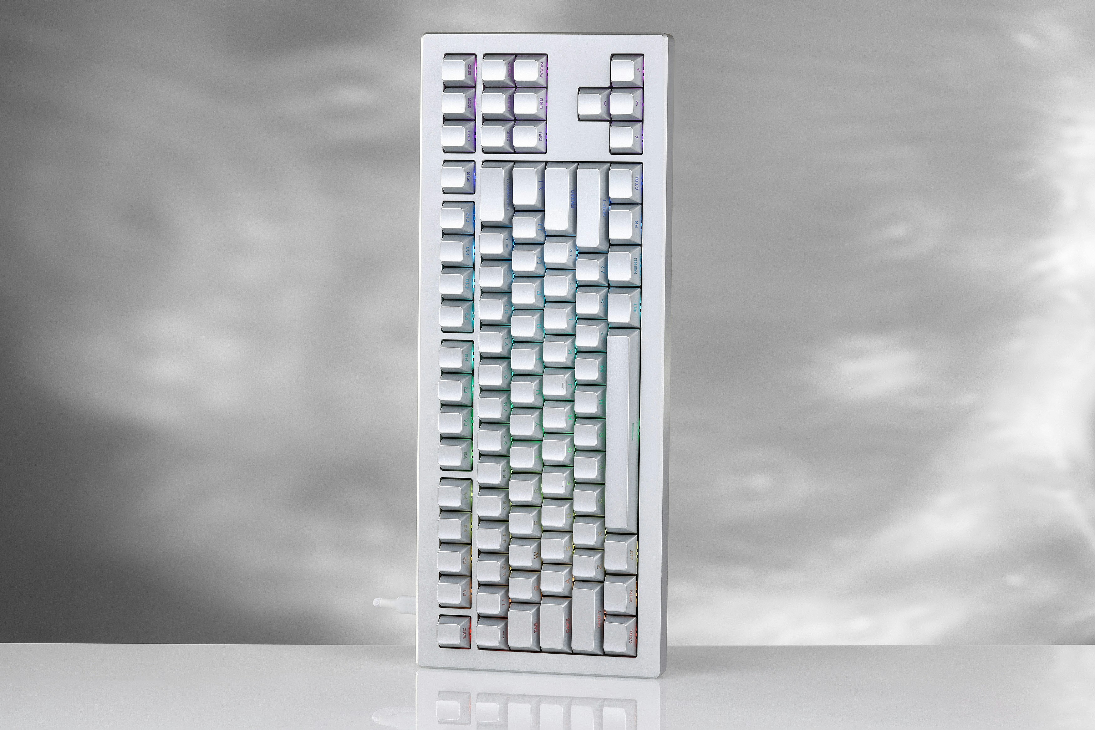 Drop Paragon Series Silver Keyboard | Mechanical Keyboards | TKL ...