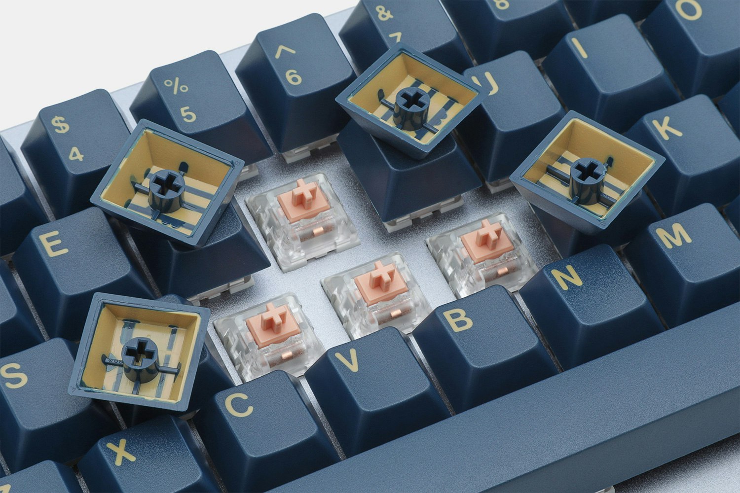 Drop + RedSuns GMK Blue Samurai Custom Keycap Set | Mechanical ...