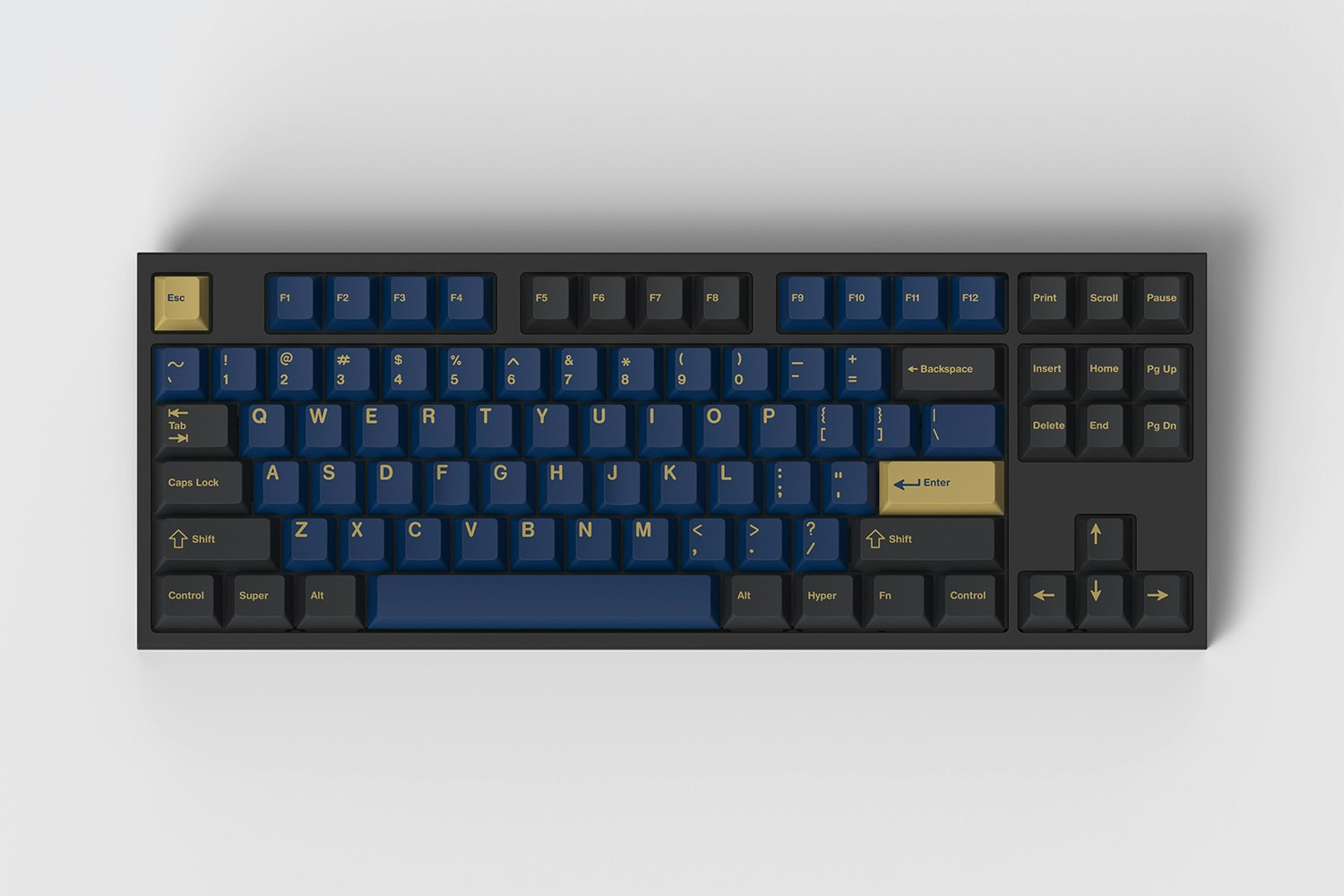 Drop + RedSuns GMK Blue Samurai Custom Keycap Set | Mechanical ...