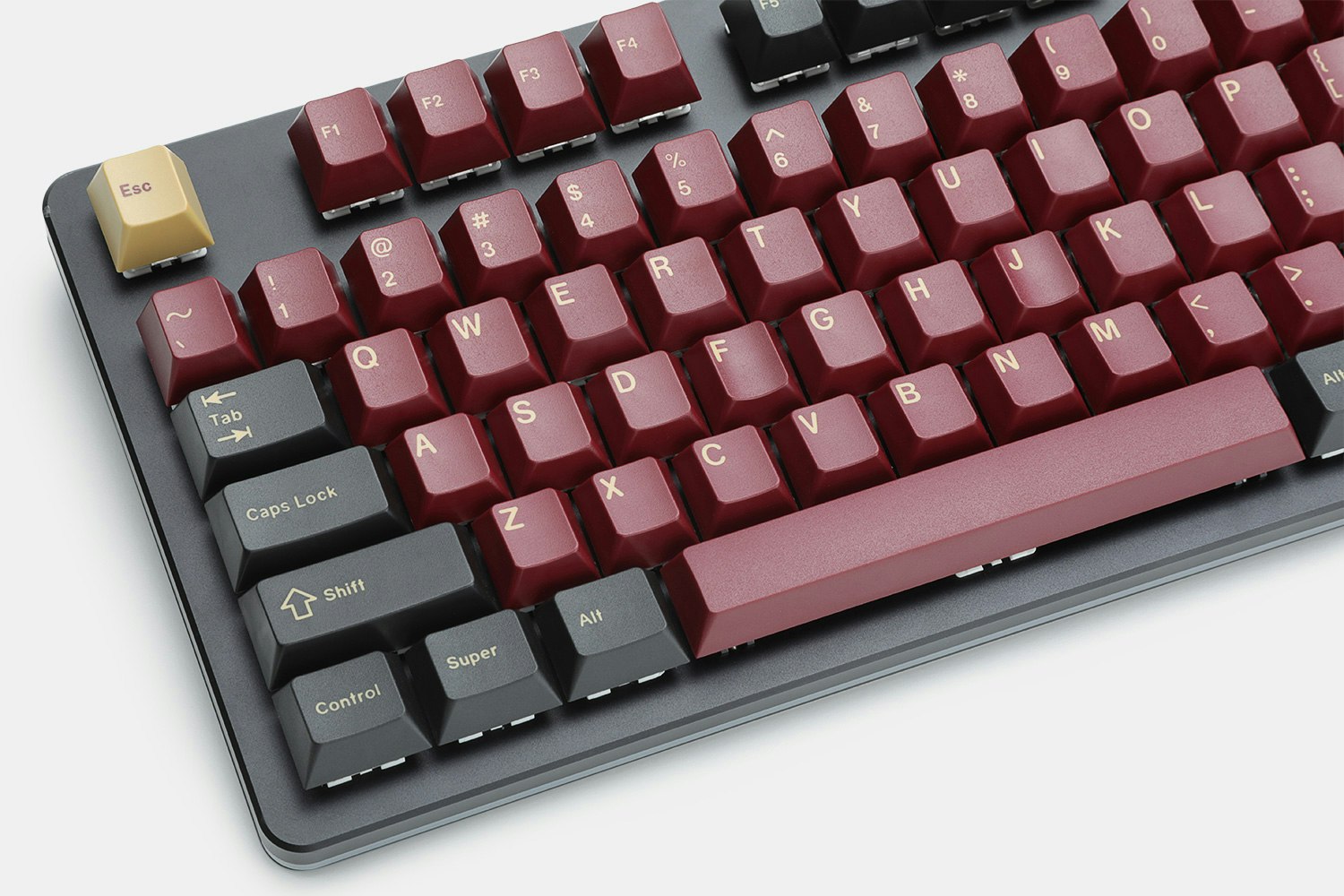 Drop + RedSuns GMK Red Samurai Custom Keycap Set | Doubleshot ABS ...