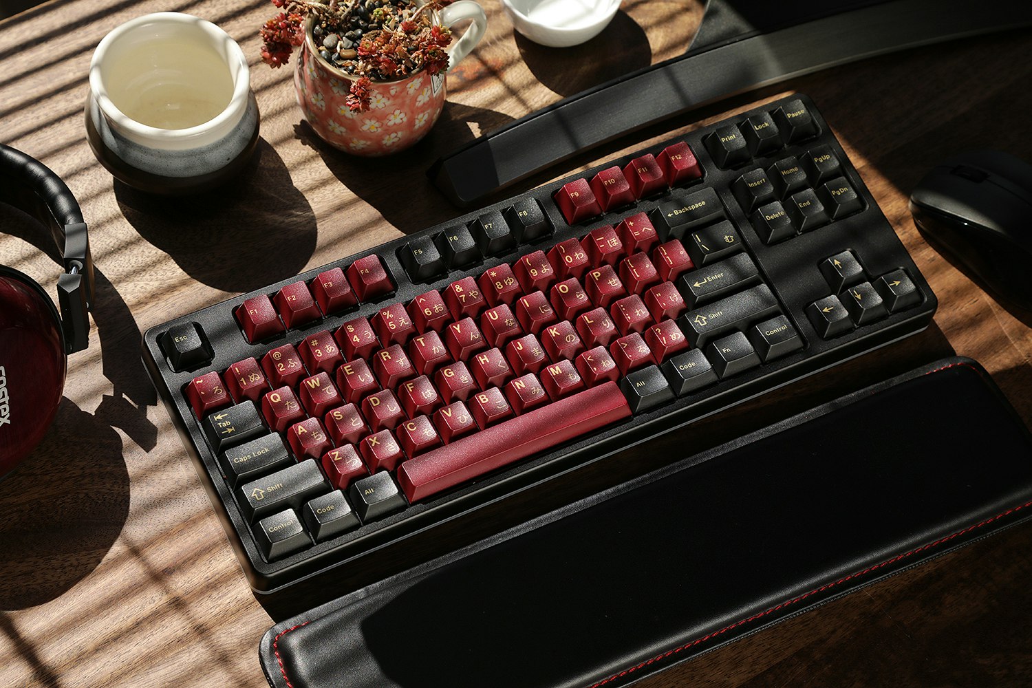 Drop + RedSuns GMK Red Samurai Keycap Set | Mechanical Keyboards ...