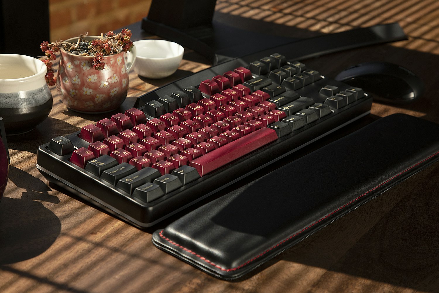 Drop + RedSuns GMK Red Samurai Keycap Set | Price & Reviews | Drop