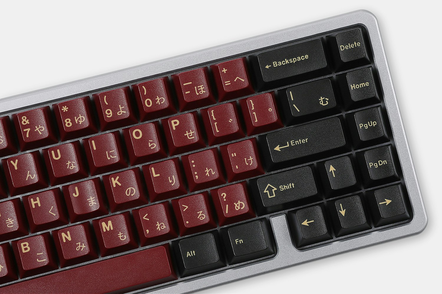 Drop + RedSuns GMK Red Samurai Keycap Set | Doubleshot ABS | Drop
