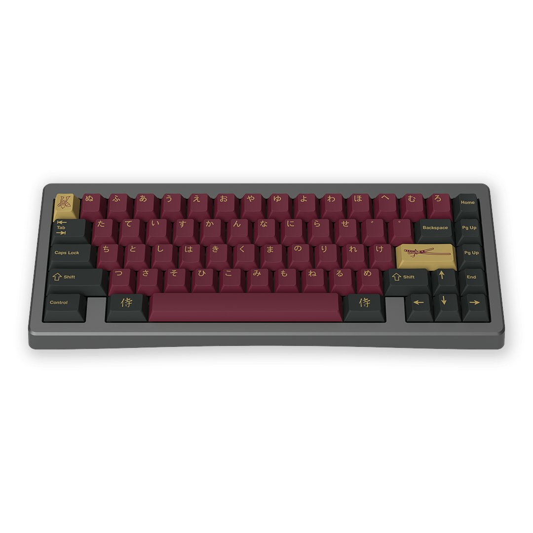 Drop + RedSuns GMK Red Samurai Custom Keycap Set Photos | Mechanical ...