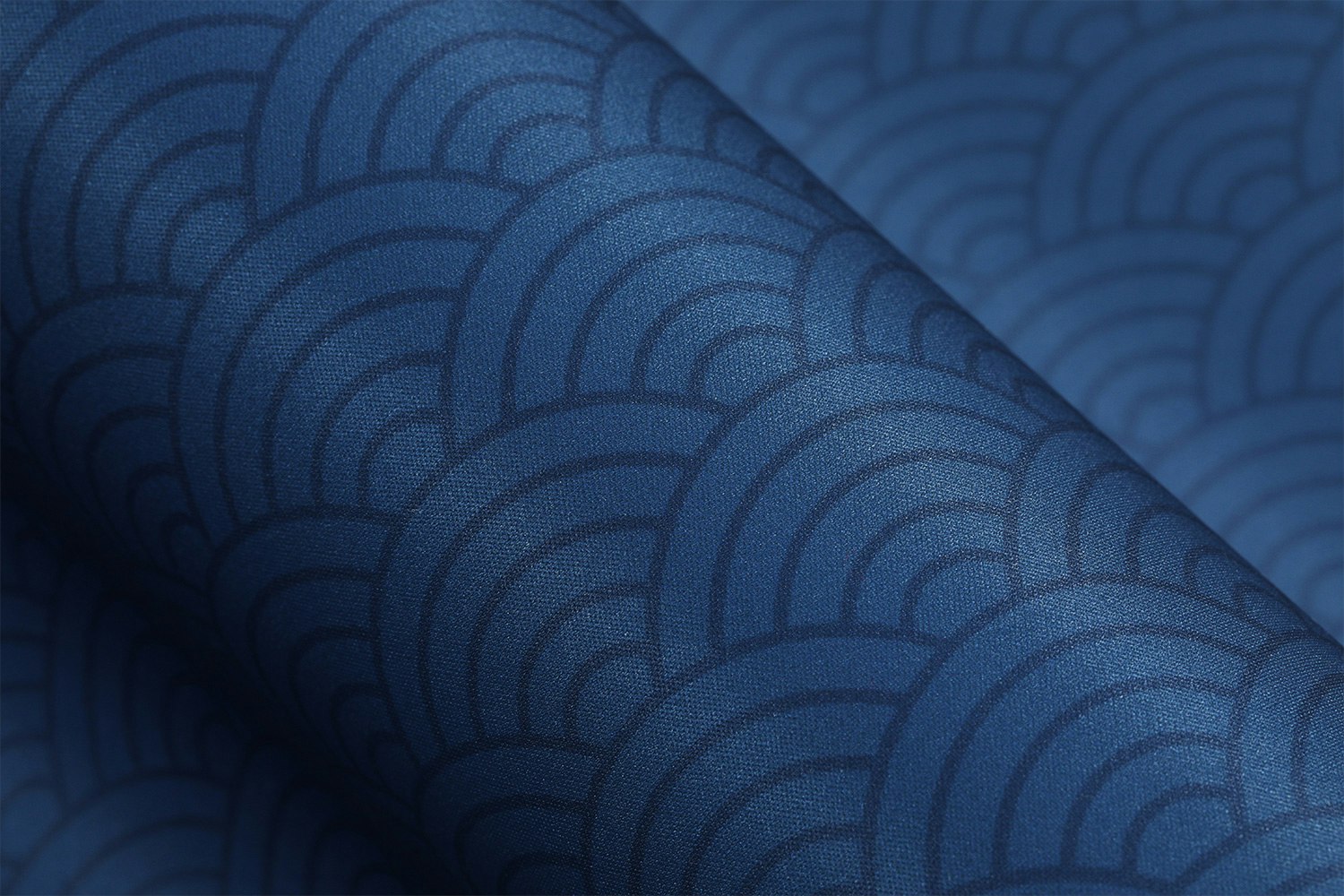 Drop + RedSuns Samurai Desk Mat - Karakusa Blue | Battlestations | Desk ...