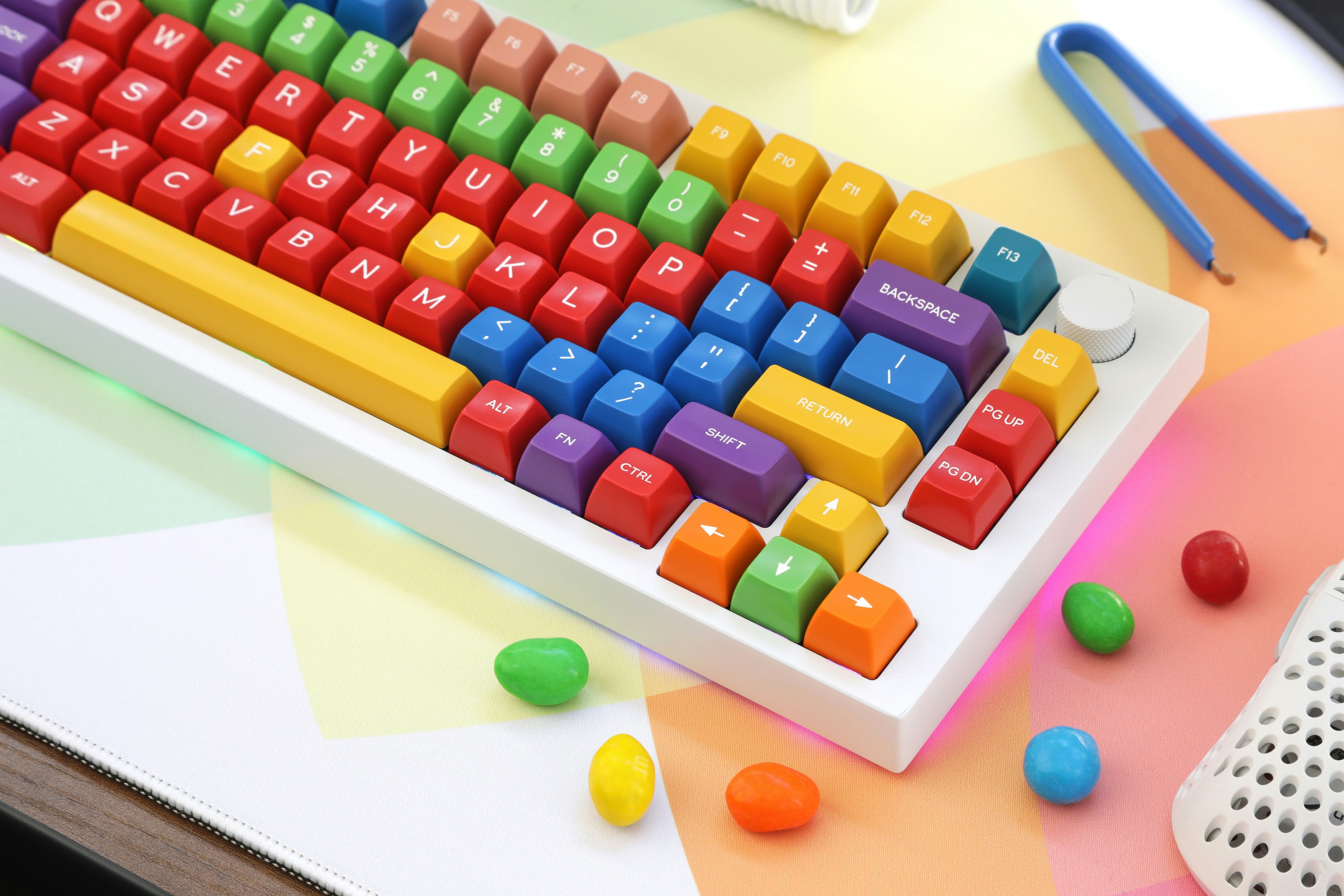 Drop + Cocobrais SA Handarbeit Custom Keycap Set - Base Kit (Sculpted ...