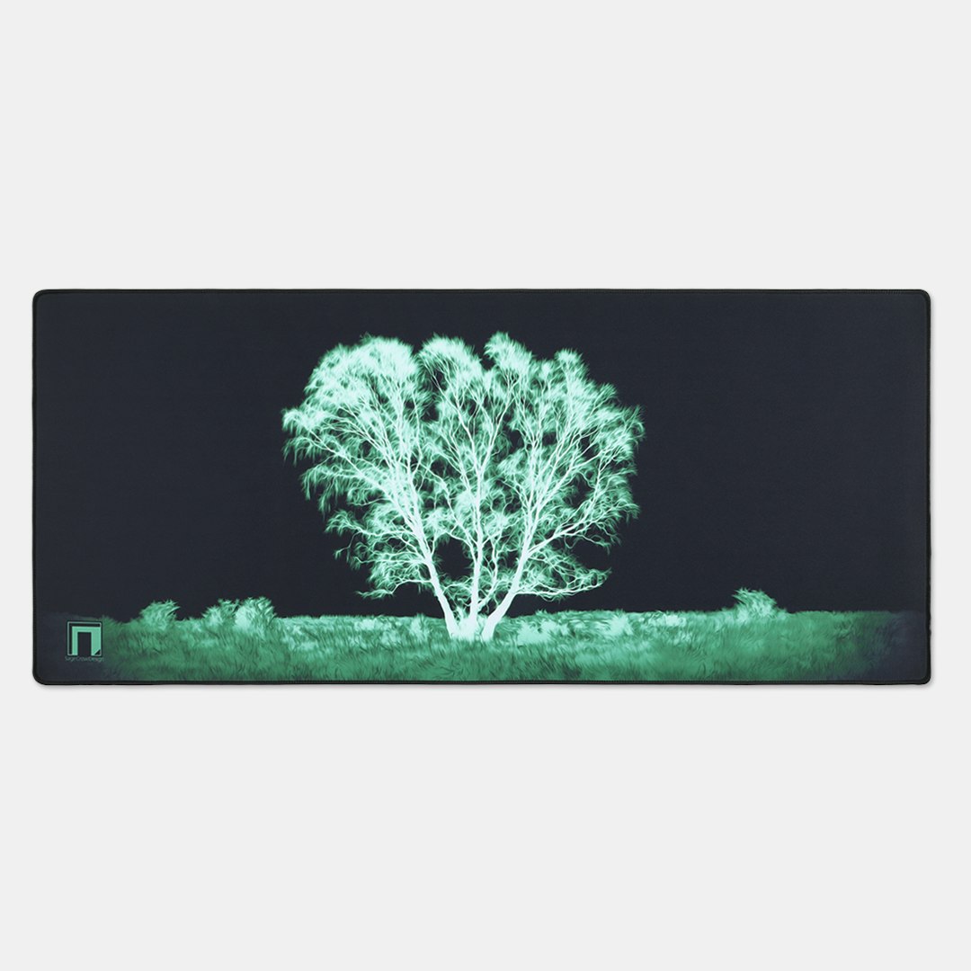 Drop + Sage Crow Design Heathland Tree Desk Mat | Battlestations | Desk ...