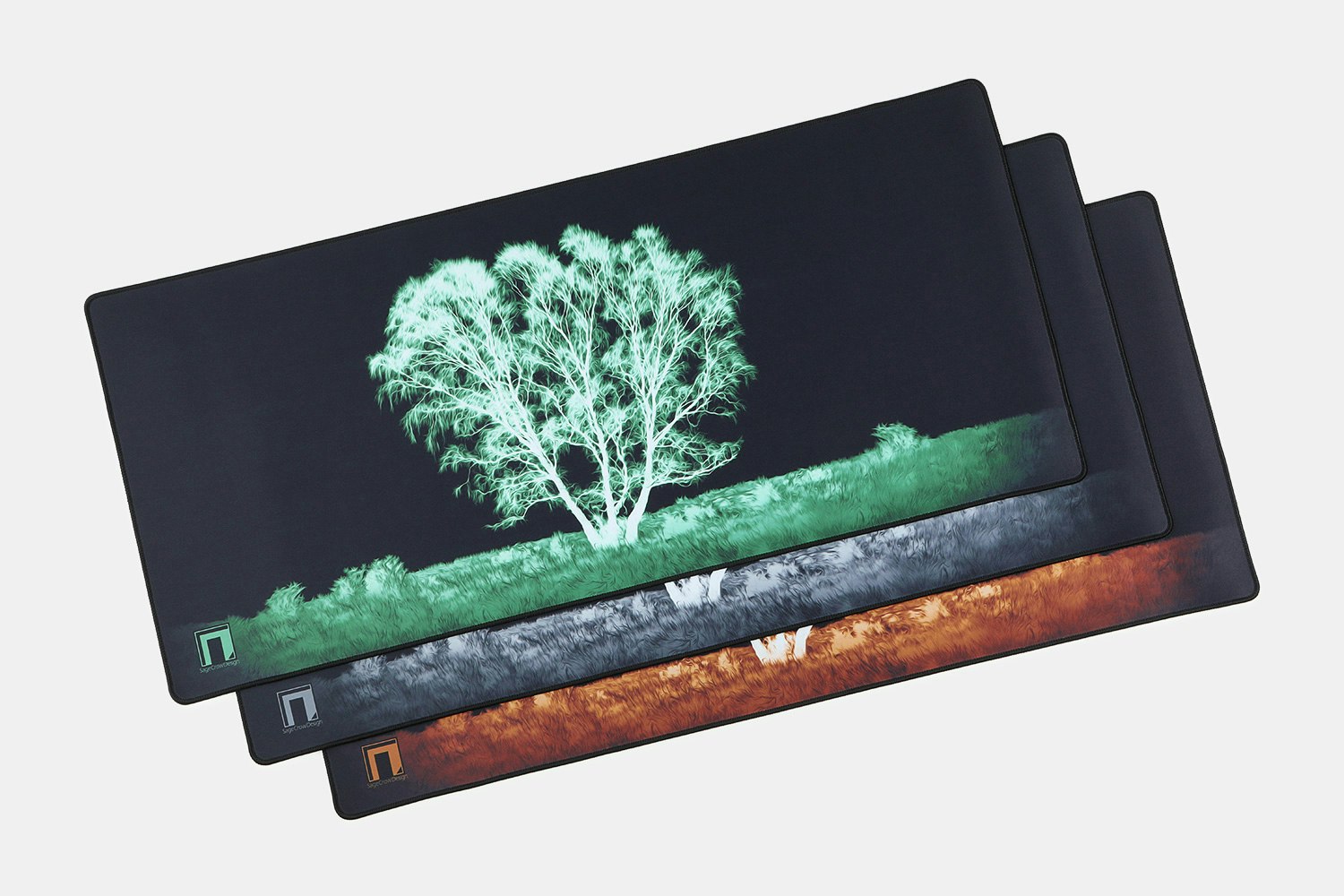 Drop + Sage Crow Design Heathland Tree Desk Mat | Battlestations | Desk ...