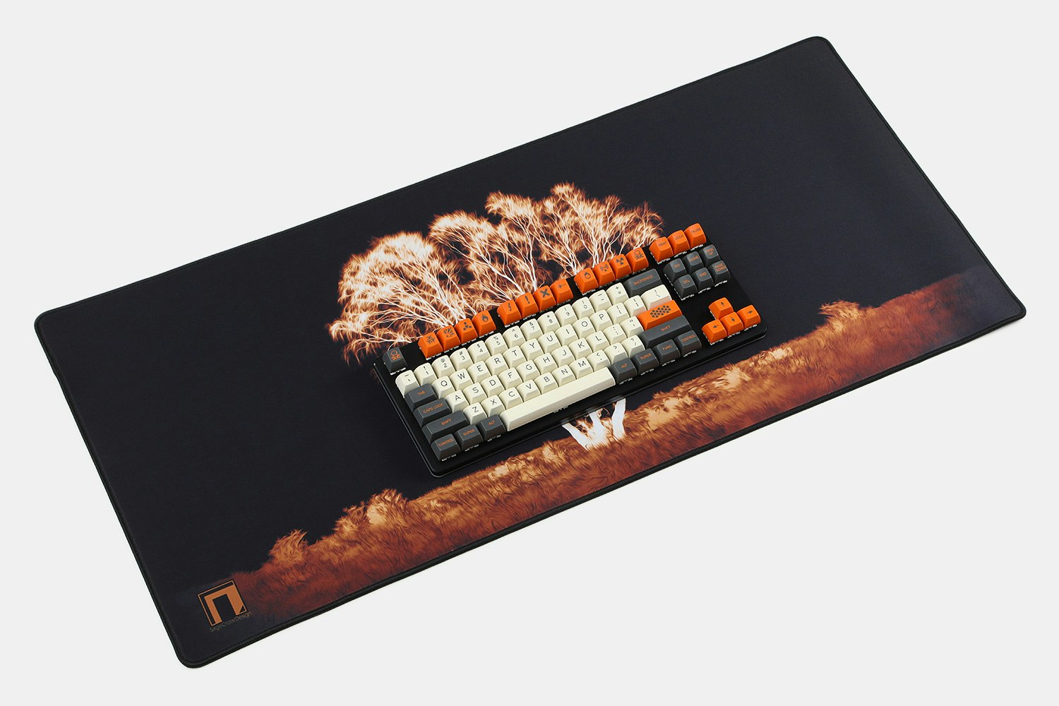 Drop + Sage Crow Design Heathland Tree Desk Mat | Battlestations | Desk ...