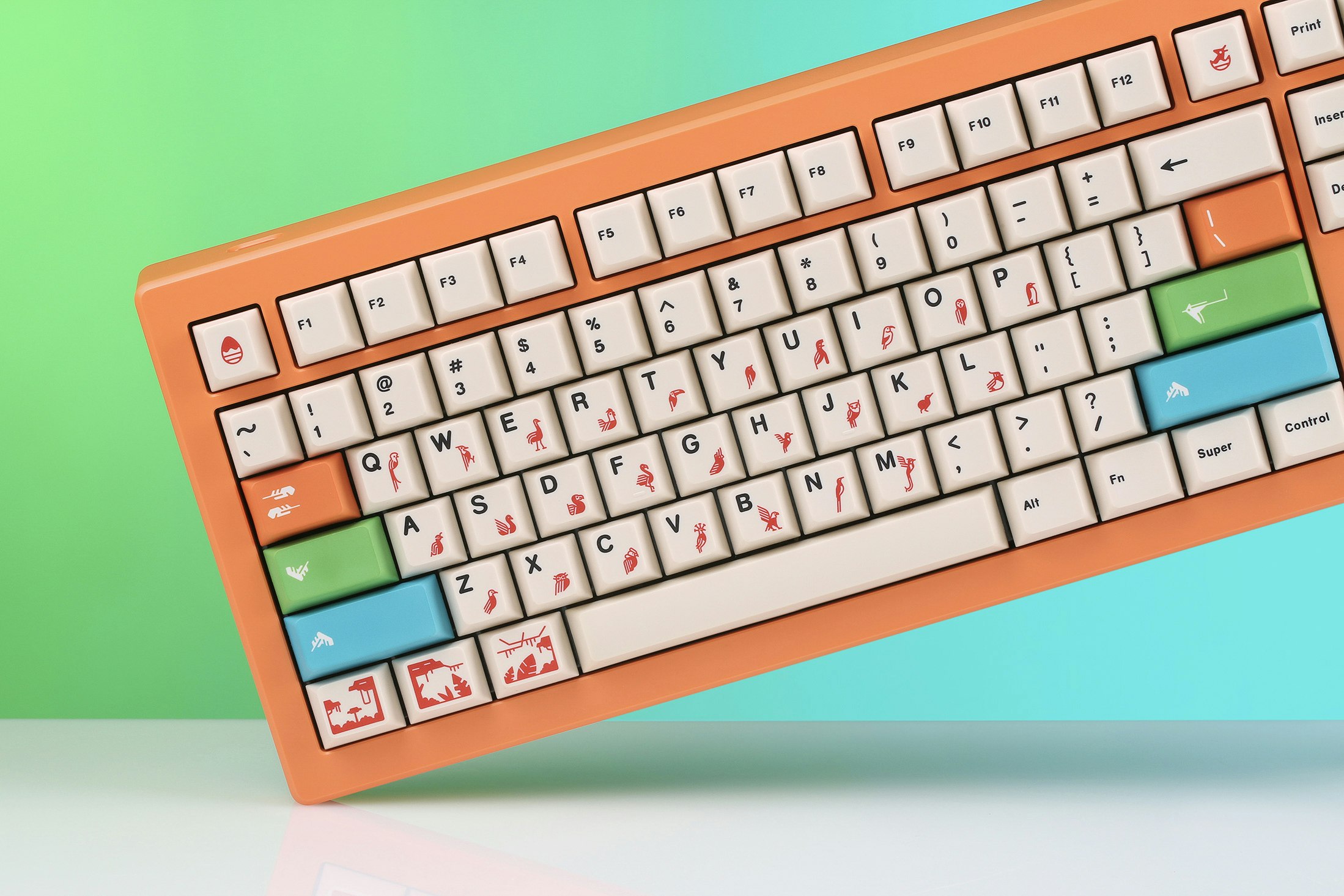 Drop Signature Series Bird Jungle Keyboard | Mechanical Keyboards ...