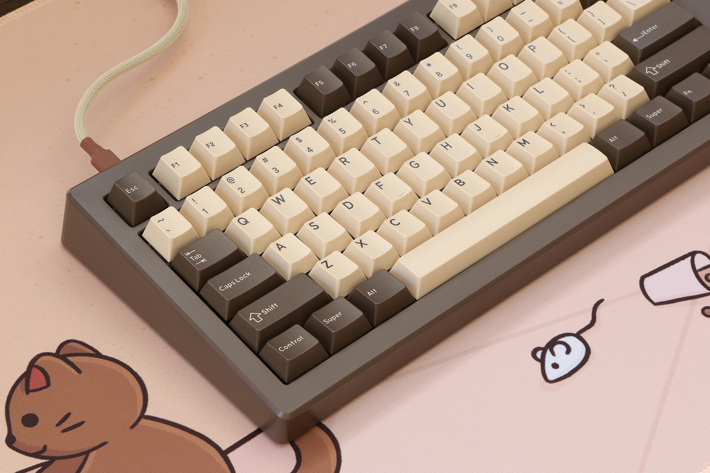 Drop Signature Series Cappuccino Keyboard | Mechanical Keyboards | TKL ...