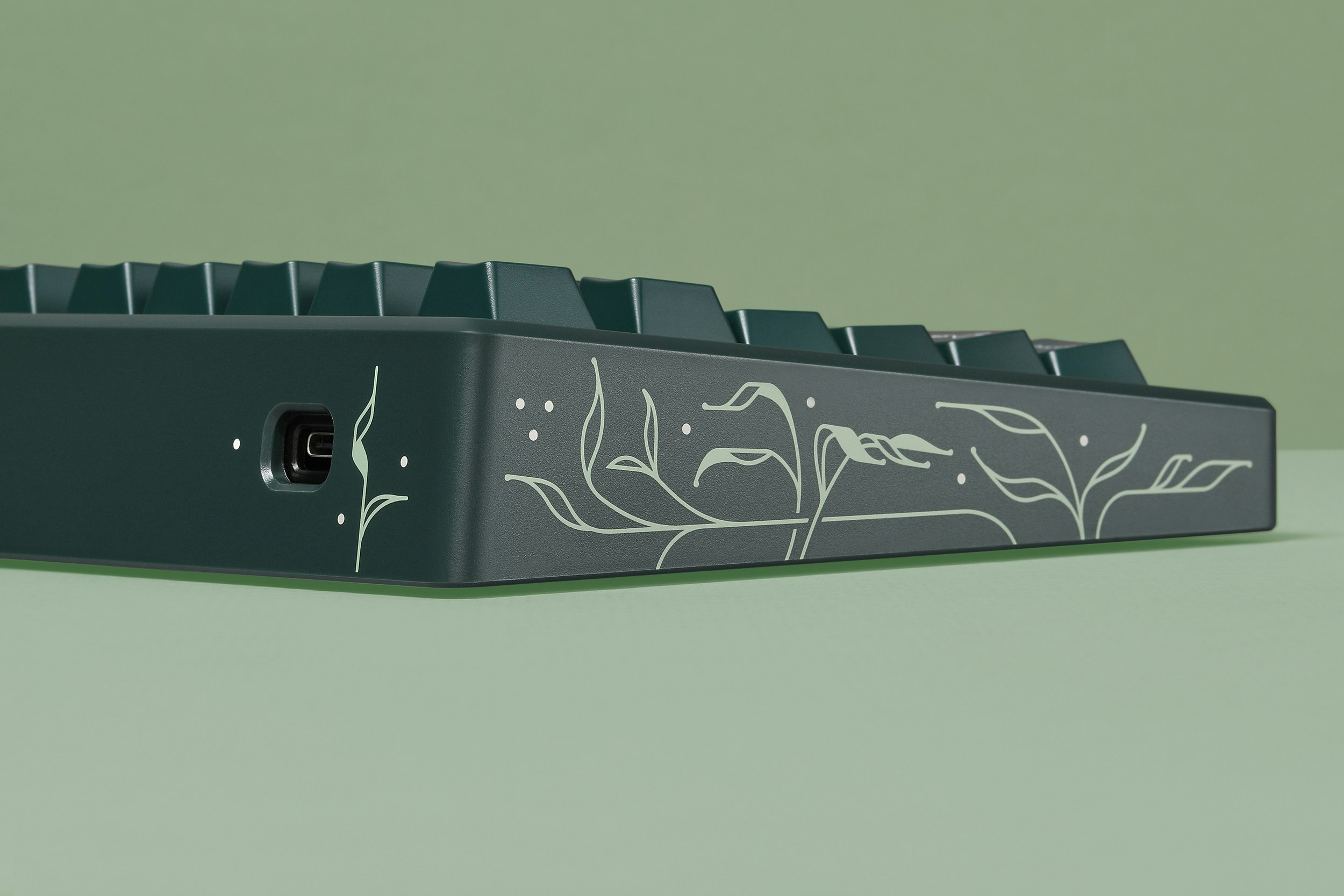 Drop Signature Series Emerald Garden Keyboard | Mechanical Keyboards ...