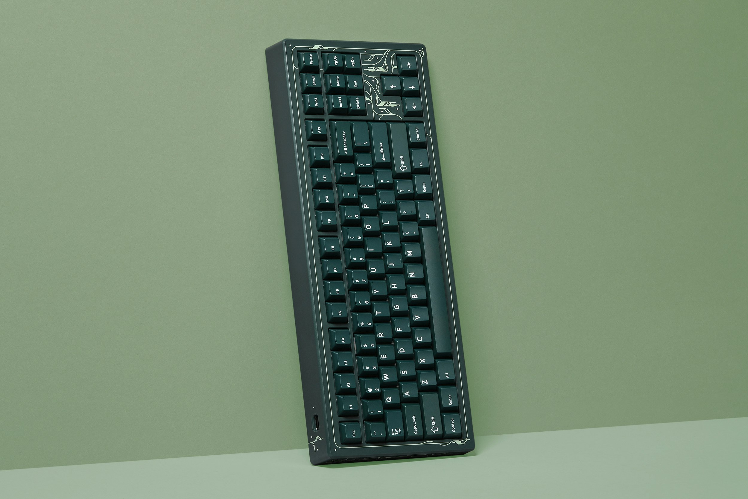 Drop Signature Series Emerald Garden Keyboard | Mechanical Keyboards ...