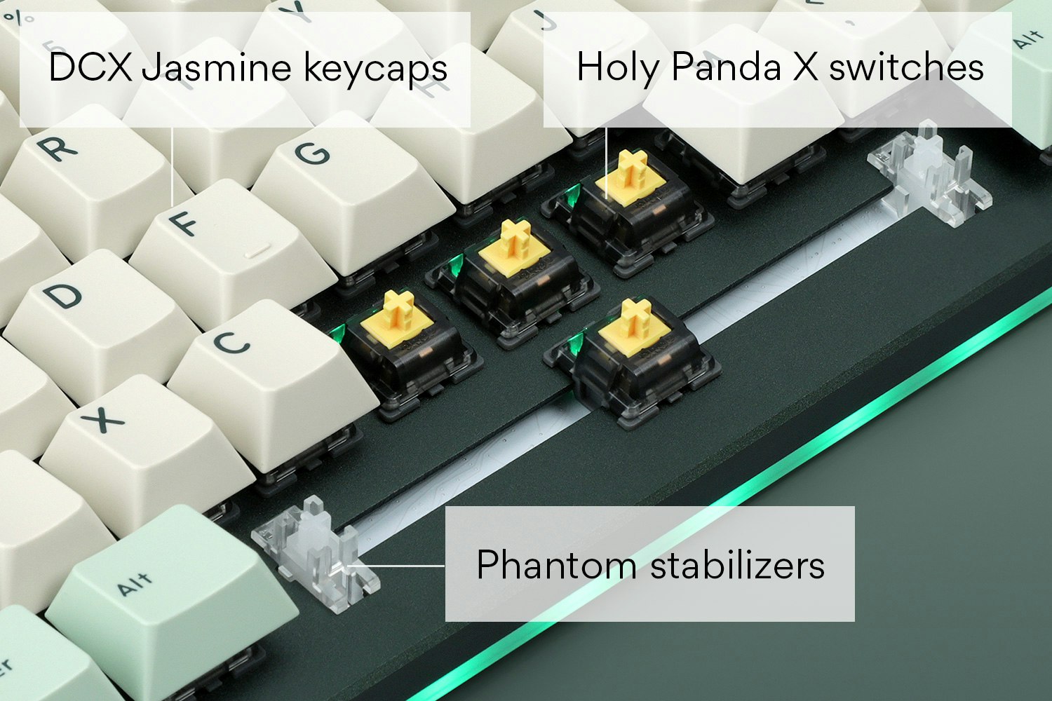 Drop Signature Series Jasmine Forest Keyboard | Mechanical Keyboards ...