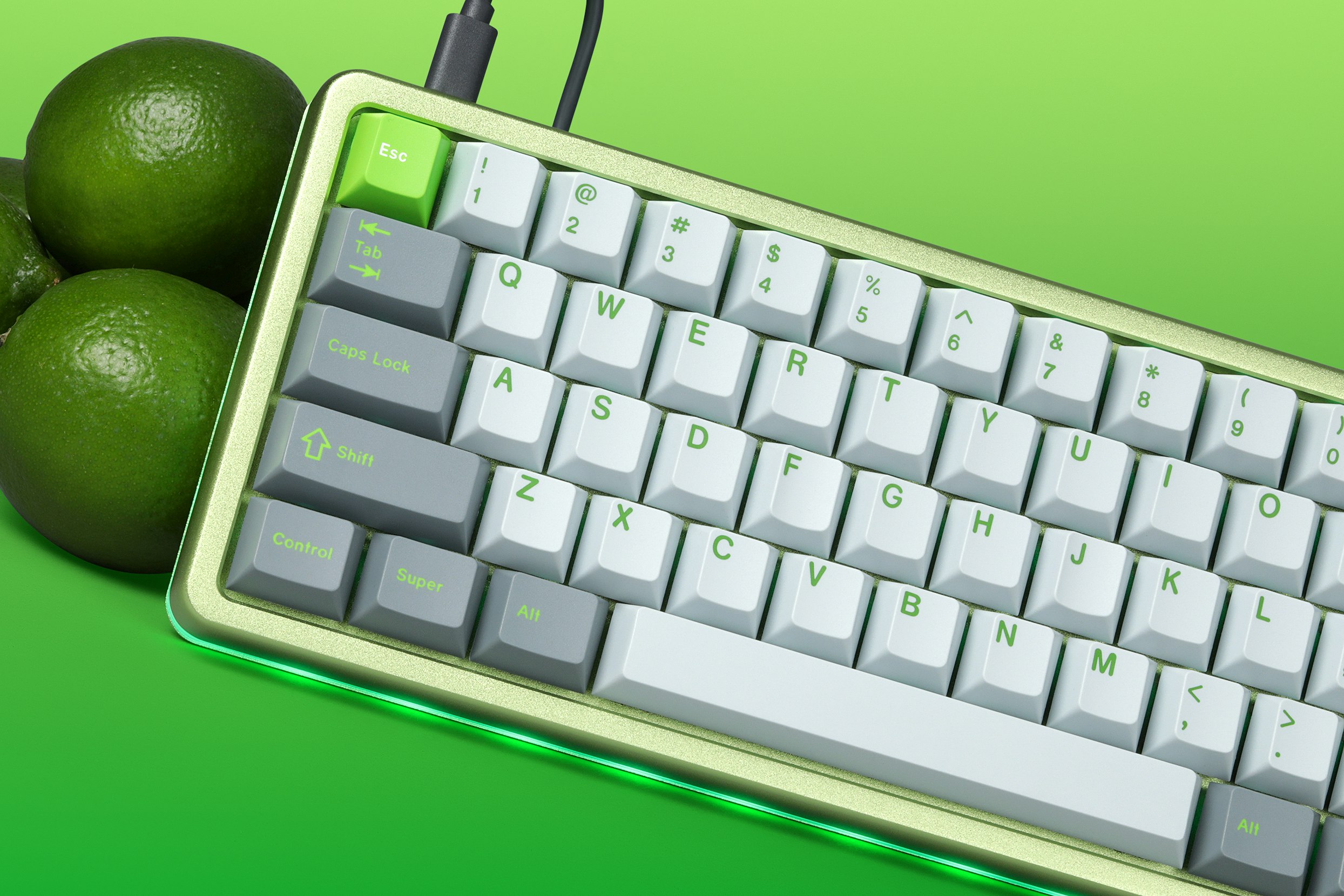 Drop Signature Series Key Lime Keyboard | Mechanical Keyboards | Custom ...