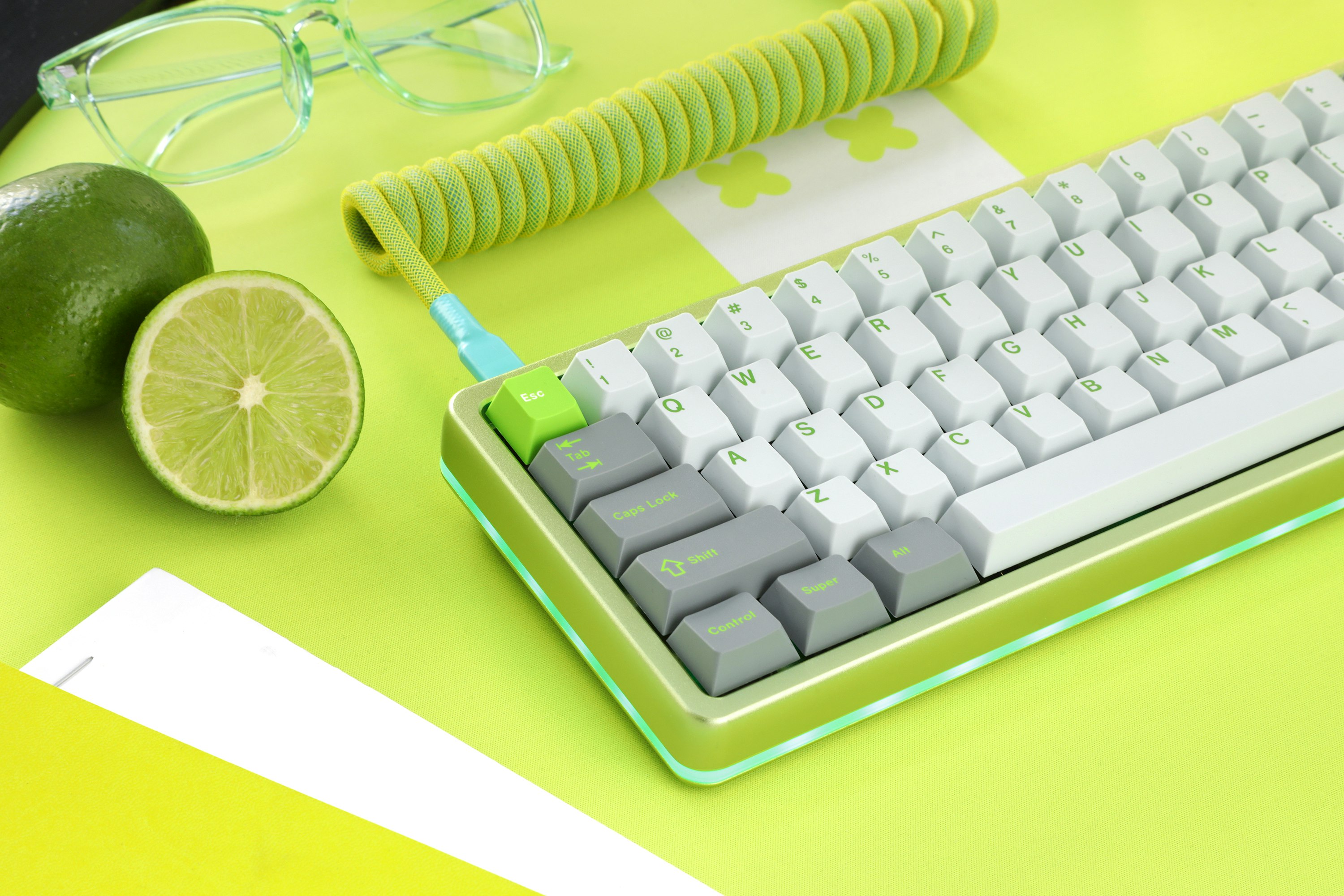 Drop Signature Series Key Lime Keyboard | Mechanical Keyboards | Custom ...