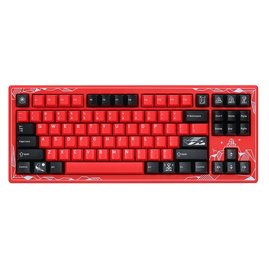 Silicone Gel Tropical Keycap Set | Mechanical Keyboards | Keycaps | Drop