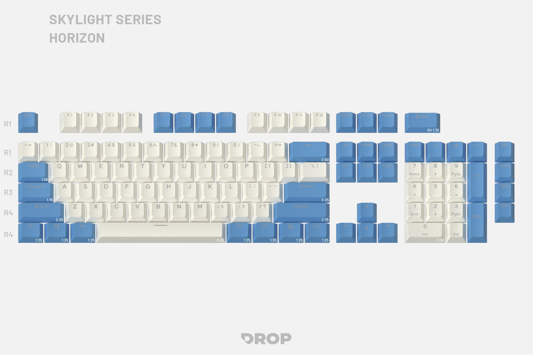 Drop Skylight Series Keycap Set | Mechanical Keyboards | Keycaps | PBT ...