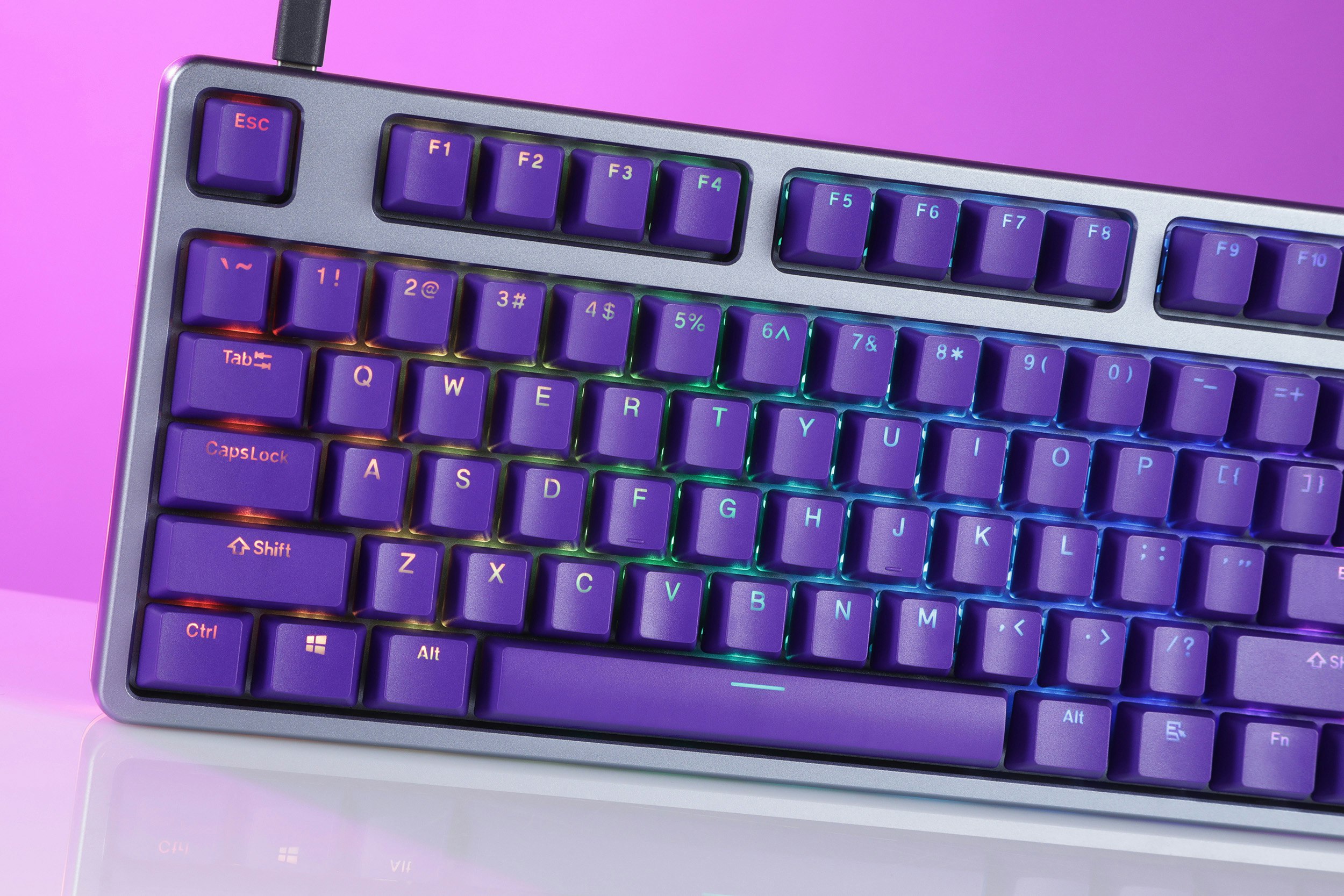 Drop Skylight Series Purple Keycap Set | Mechanical Keyboards | Keycaps ...