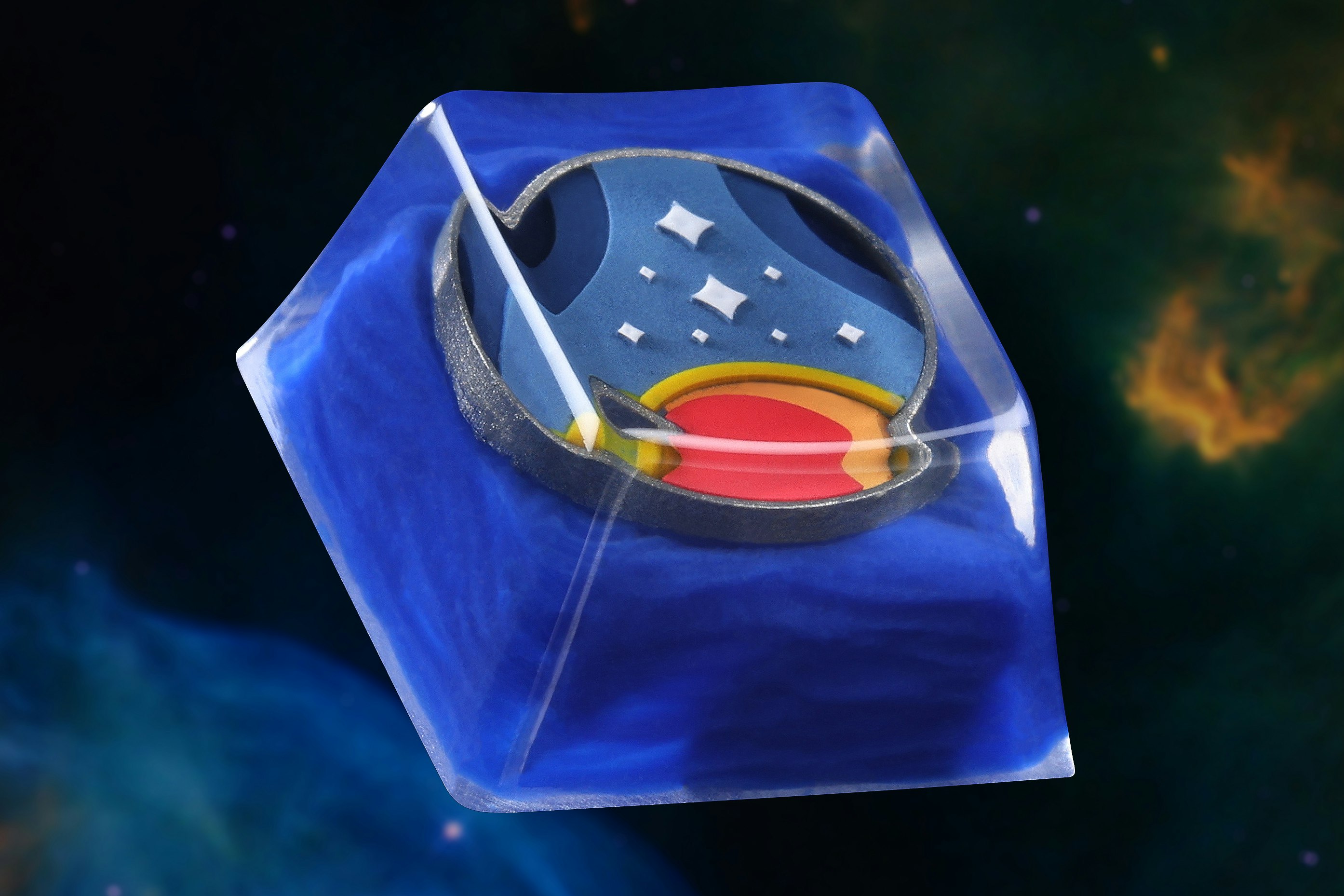 Drop + Starfield Constellation Artisan Keycap | Mechanical Keyboards ...