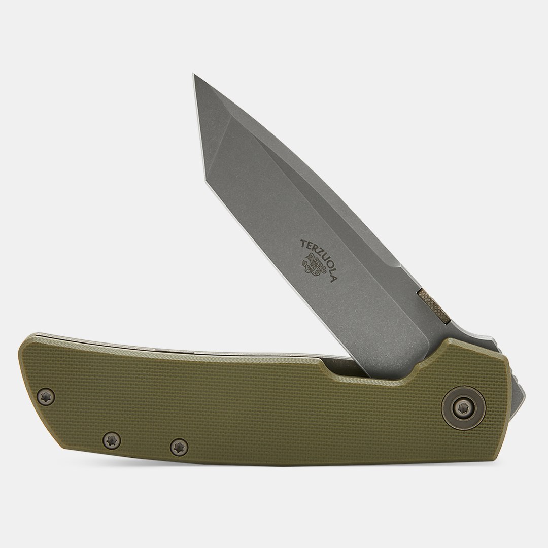 Drop + Terzuola ATCF Tanto Folding Knife | Knives | Folding Knives