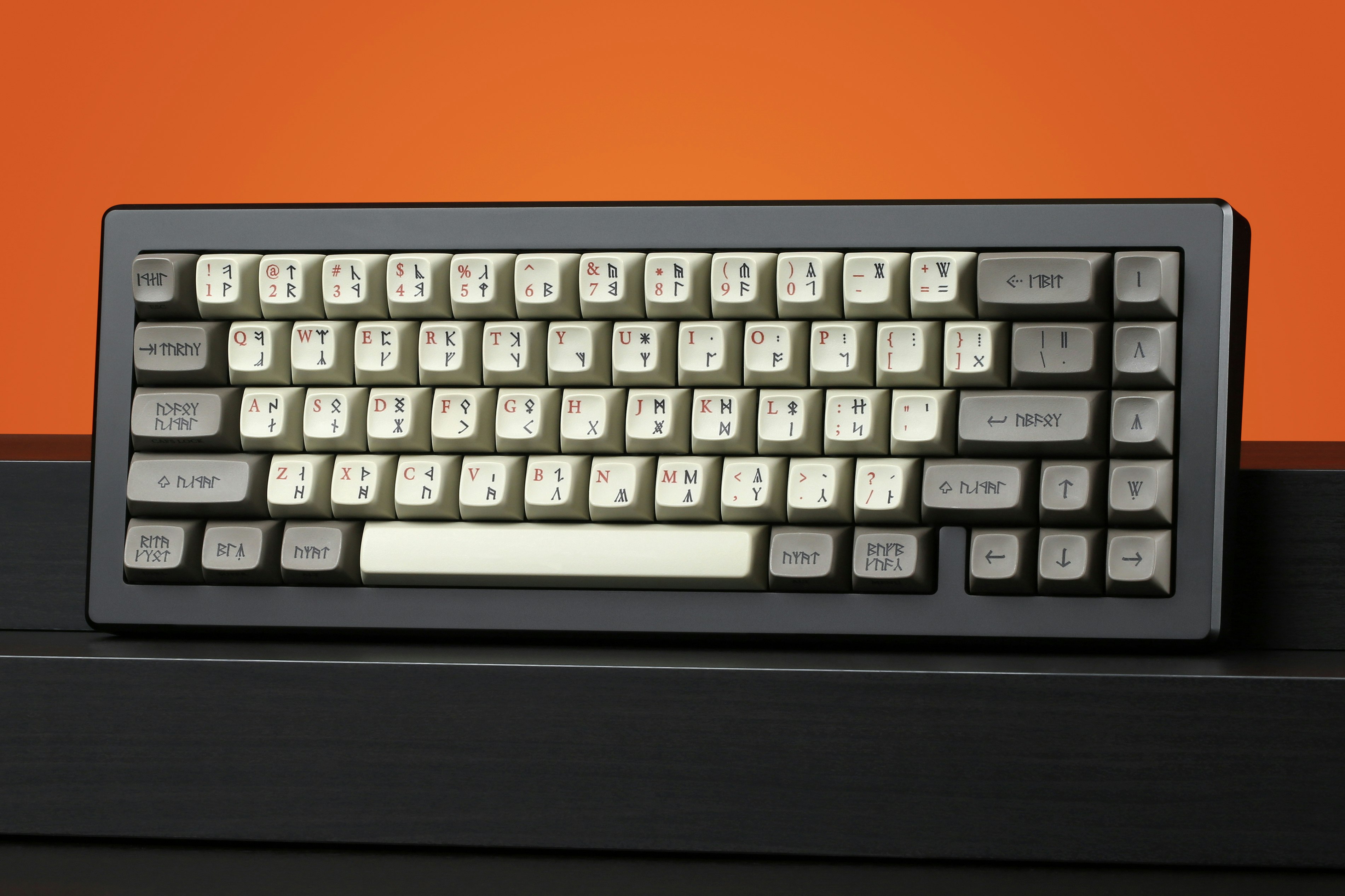 Drop + The Lord of the Rings™ MT3 Dwarven Keycap Set - Dwarvish Extras ...