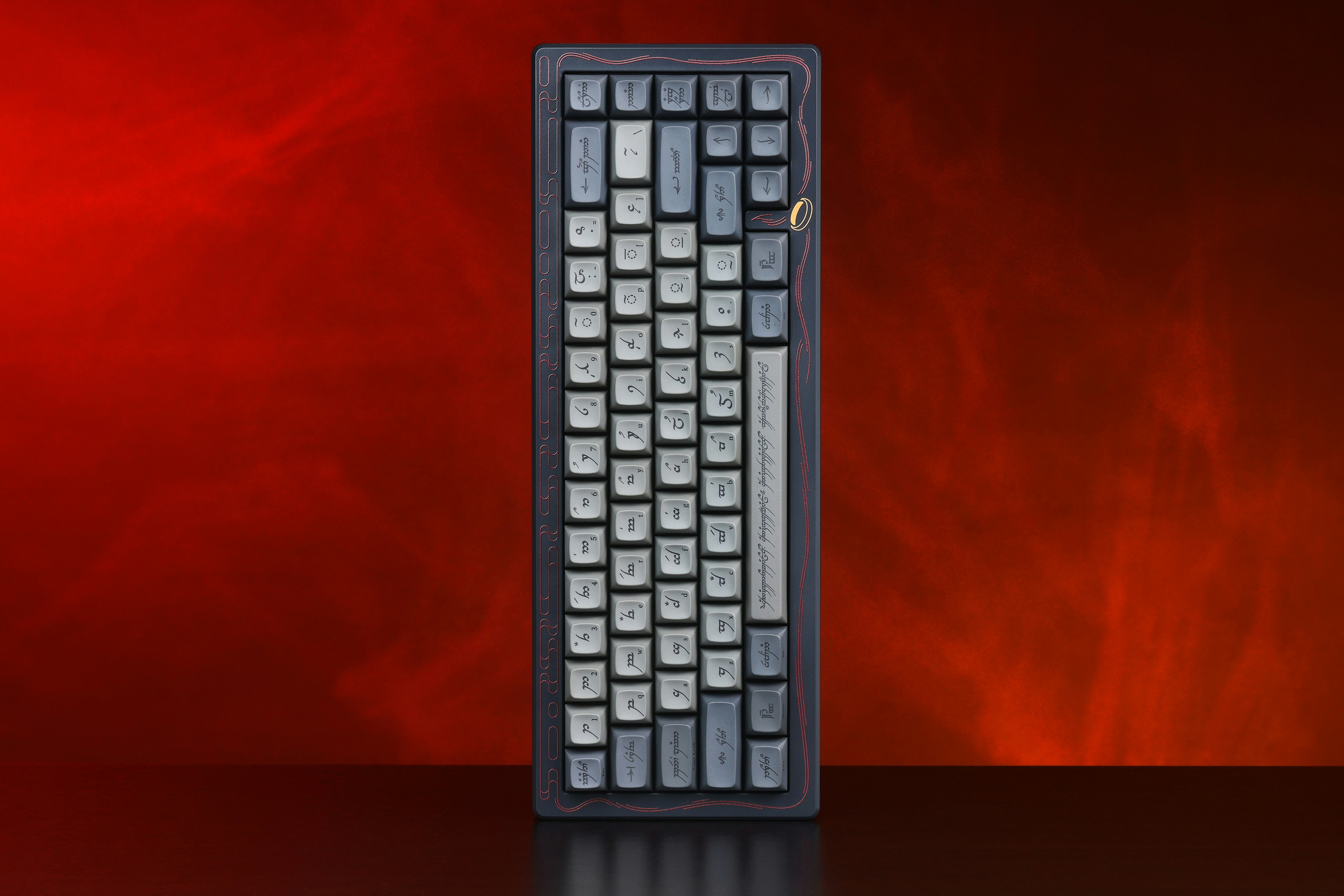 Drop + The Lord of the Rings™ Black Speech™ CSTM65 Keyboard ...