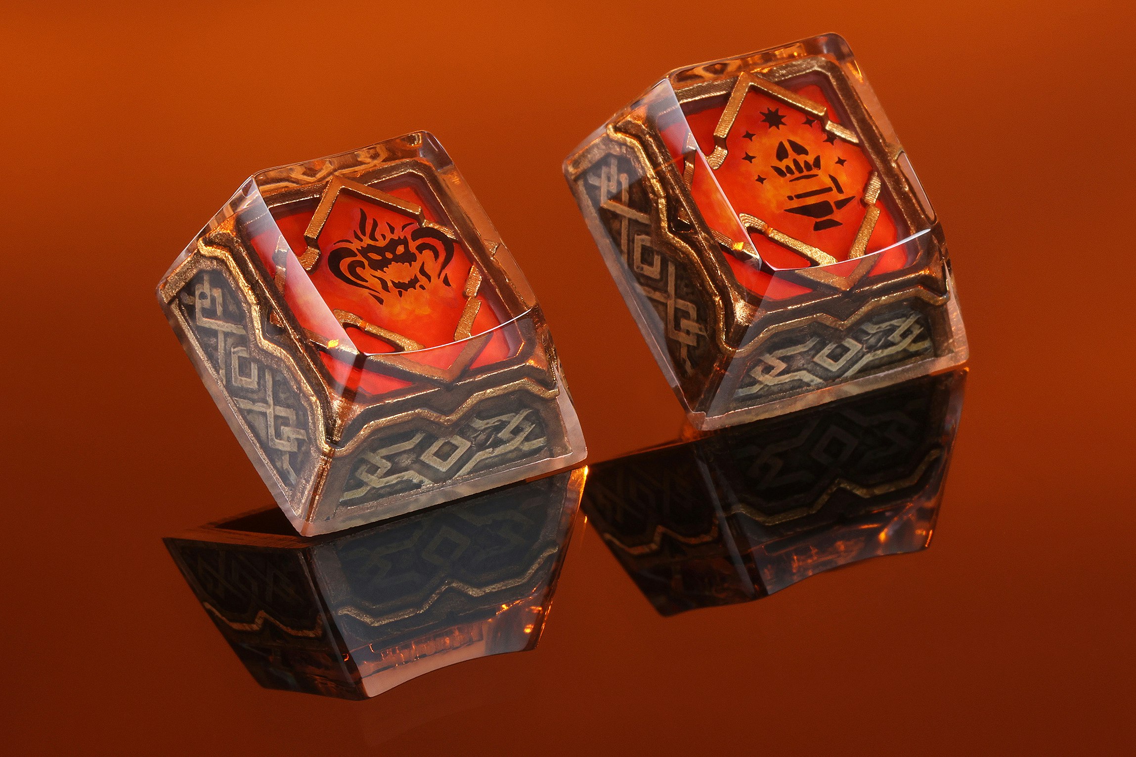 Drop + The Lord of the Rings™ Into the Fire Artisan Keycap | Mechanical ...